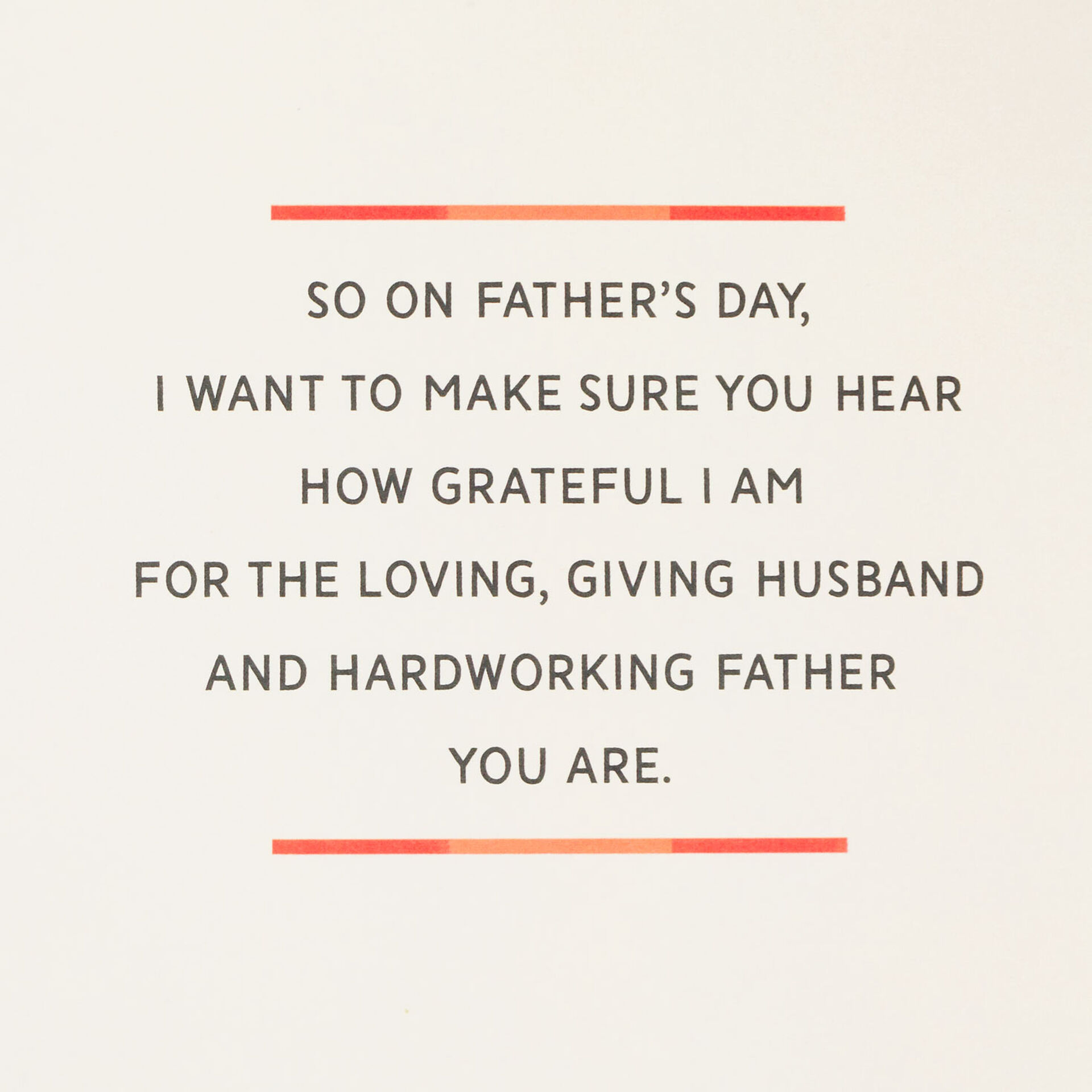 Hardworking Dad Father's Day Card for Husband - Greeting Cards - Hallmark