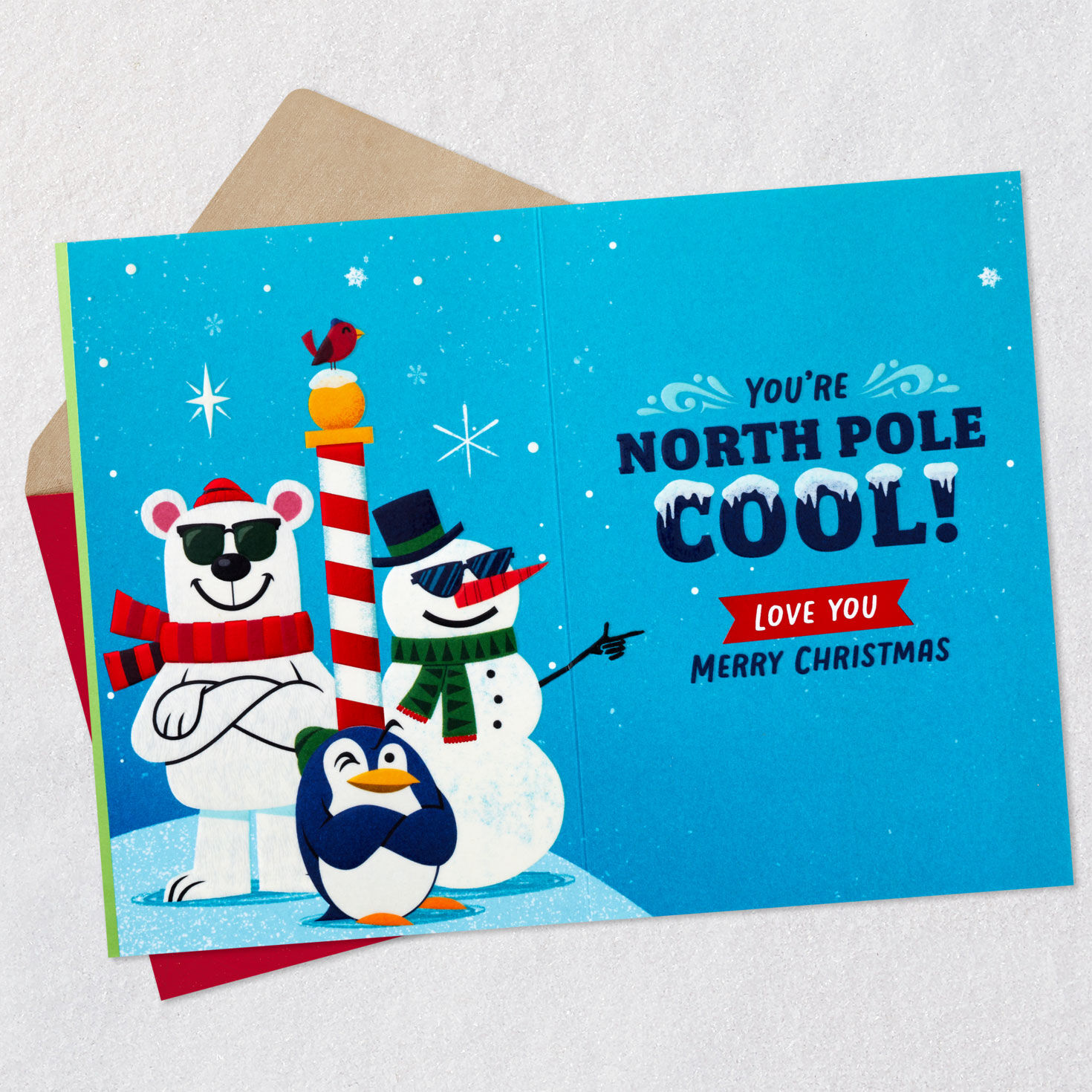North Pole Cool Christmas Card for Dad - Greeting Cards | Hallmark