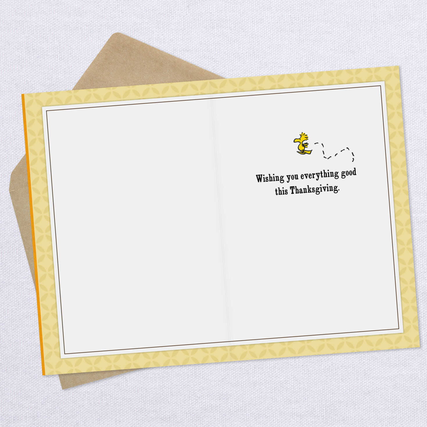 Hallmark Peanuts® Snoopy and Woodstock So Thankful Thanksgiving Card ...