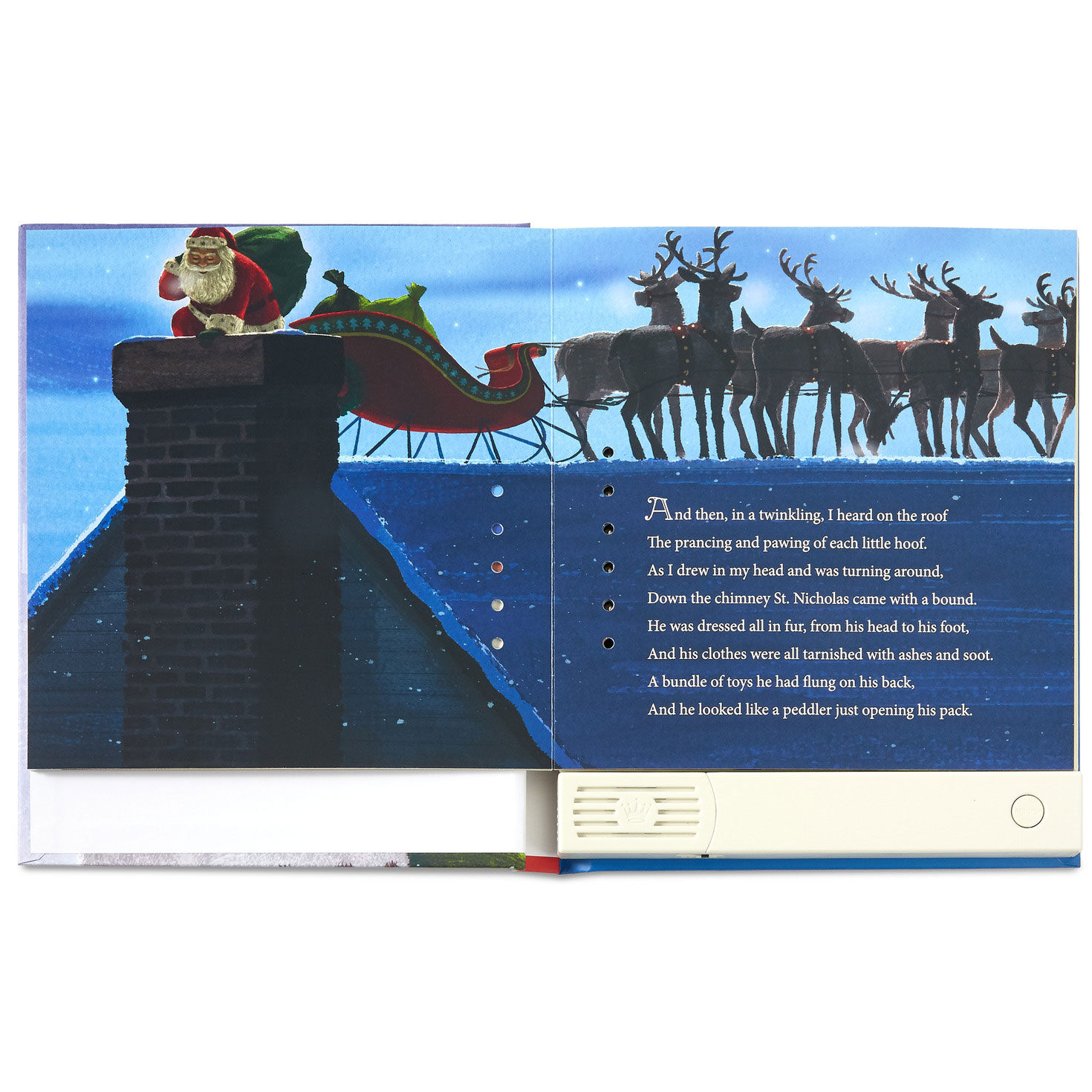 The Night Before Christmas Recordable Storybook With Music - Recordable ...