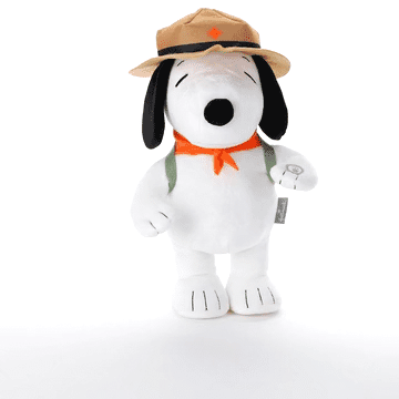 Peanuts® Beagle Scouts Snoopy Plush With Sound and Motion, 12 ...