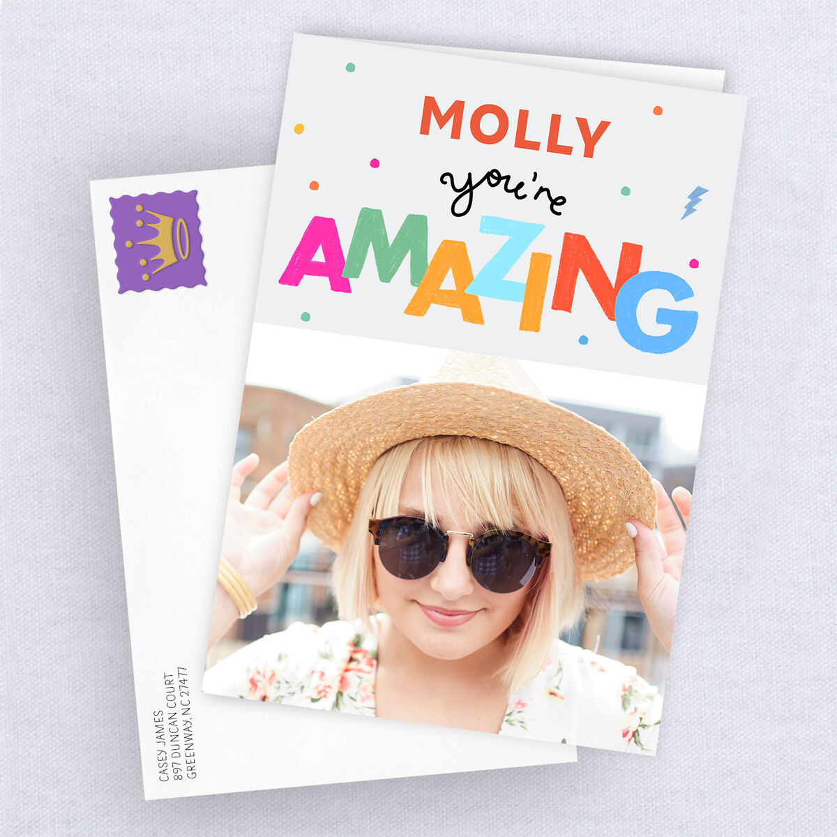 Personalized You're Amazing Photo Card - Greeting Cards - Hallmark
