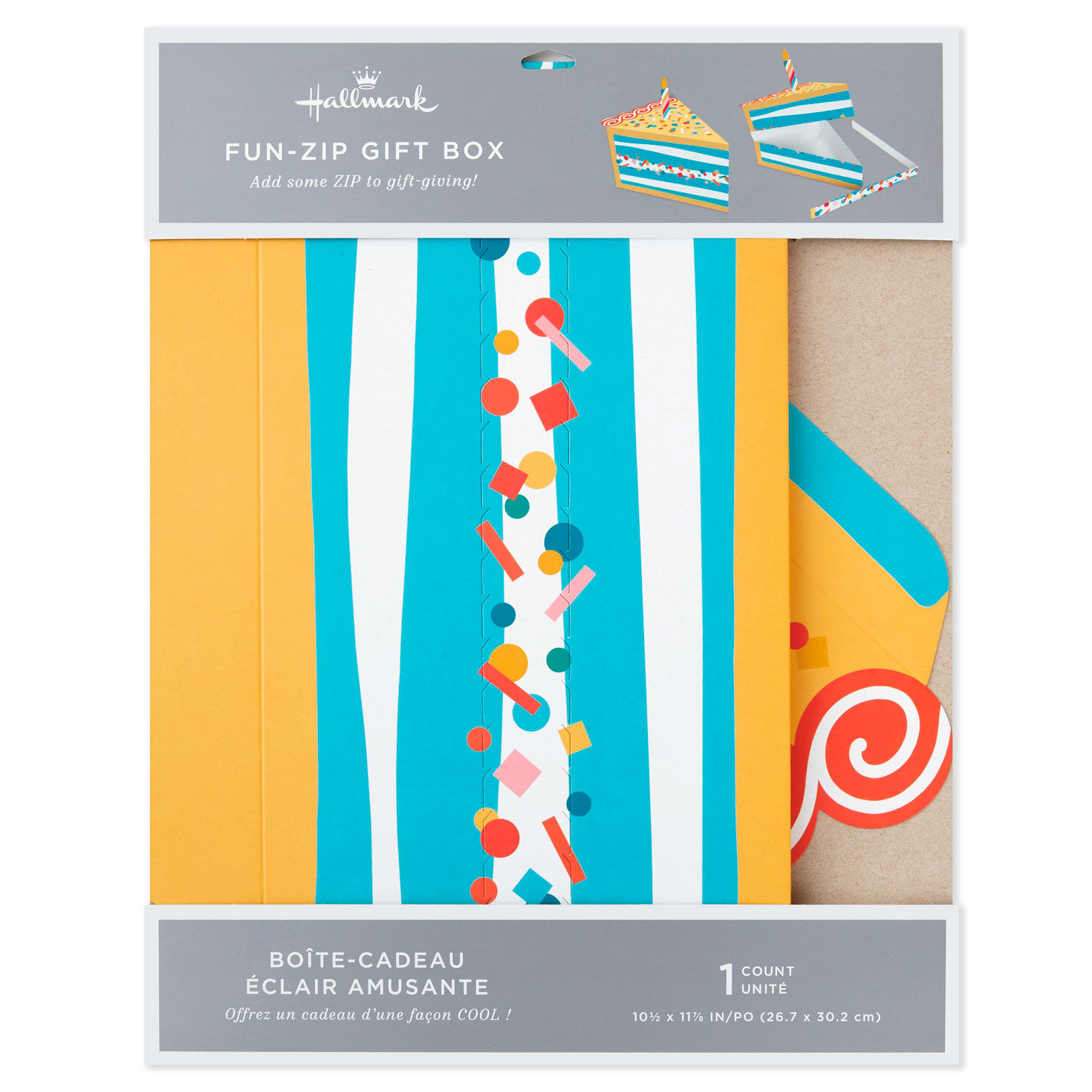 Piece of Cake Fun-Zip Gift Box - Gift Boxes | Hallmark