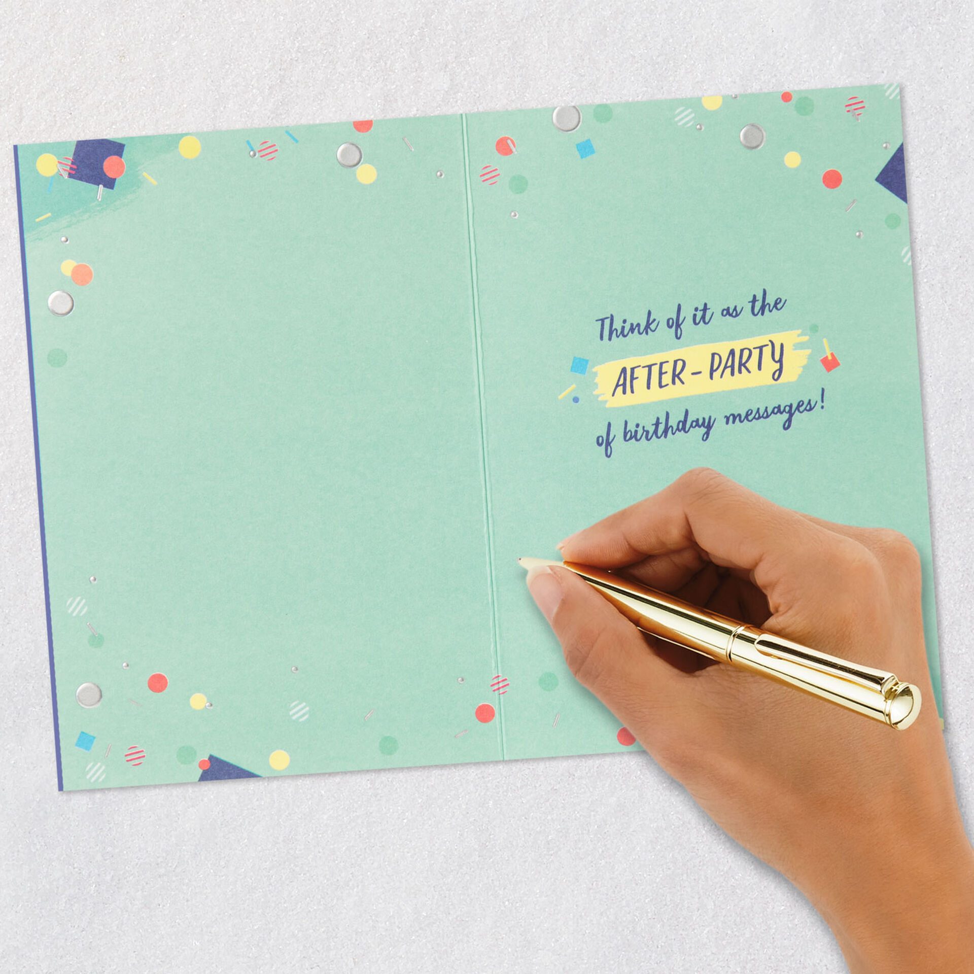 After-Party Funny Belated Birthday Card - Greeting Cards - Hallmark