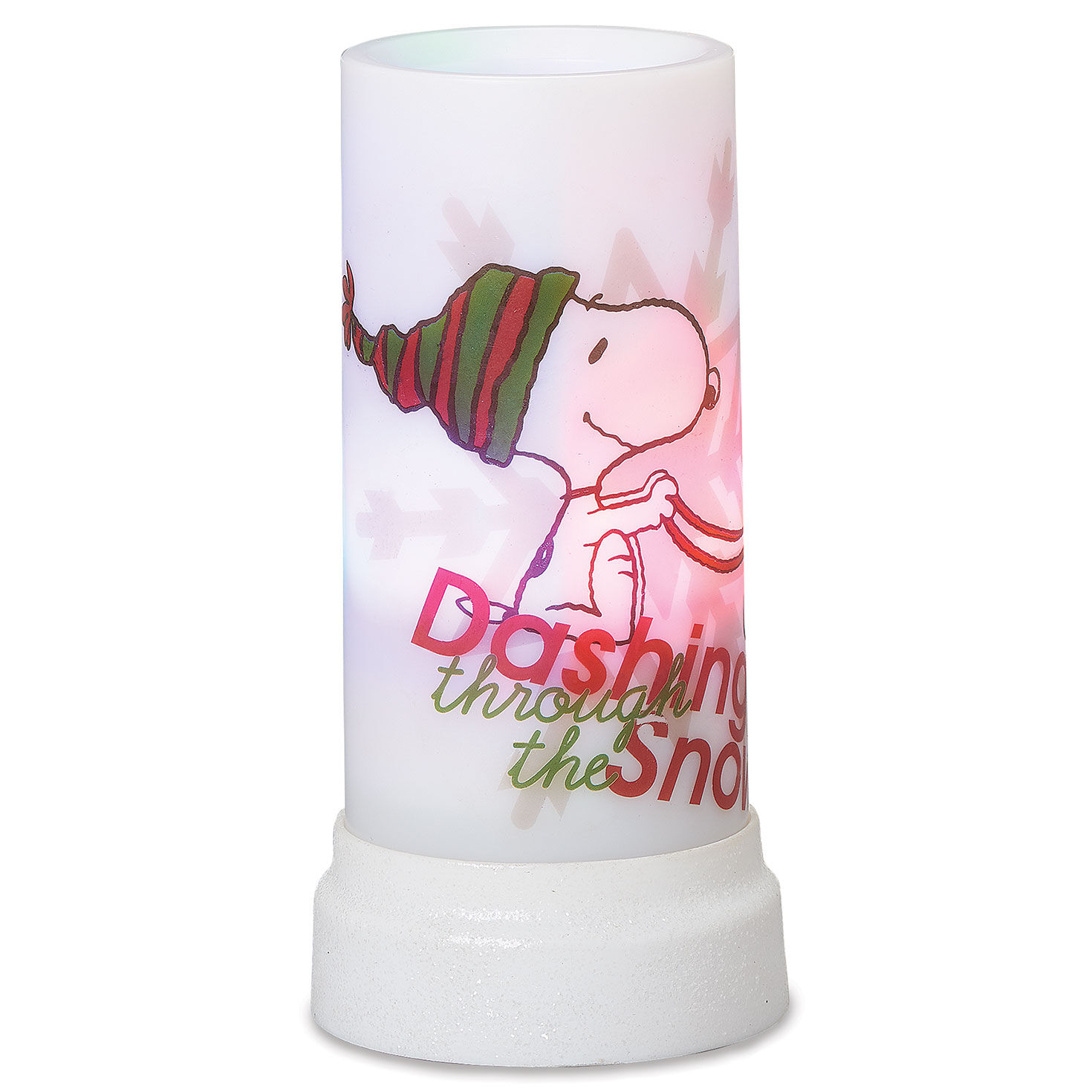 Roman Peanuts Snoopy Holiday LED Projector, 6.75" - Seasonal Decor ...