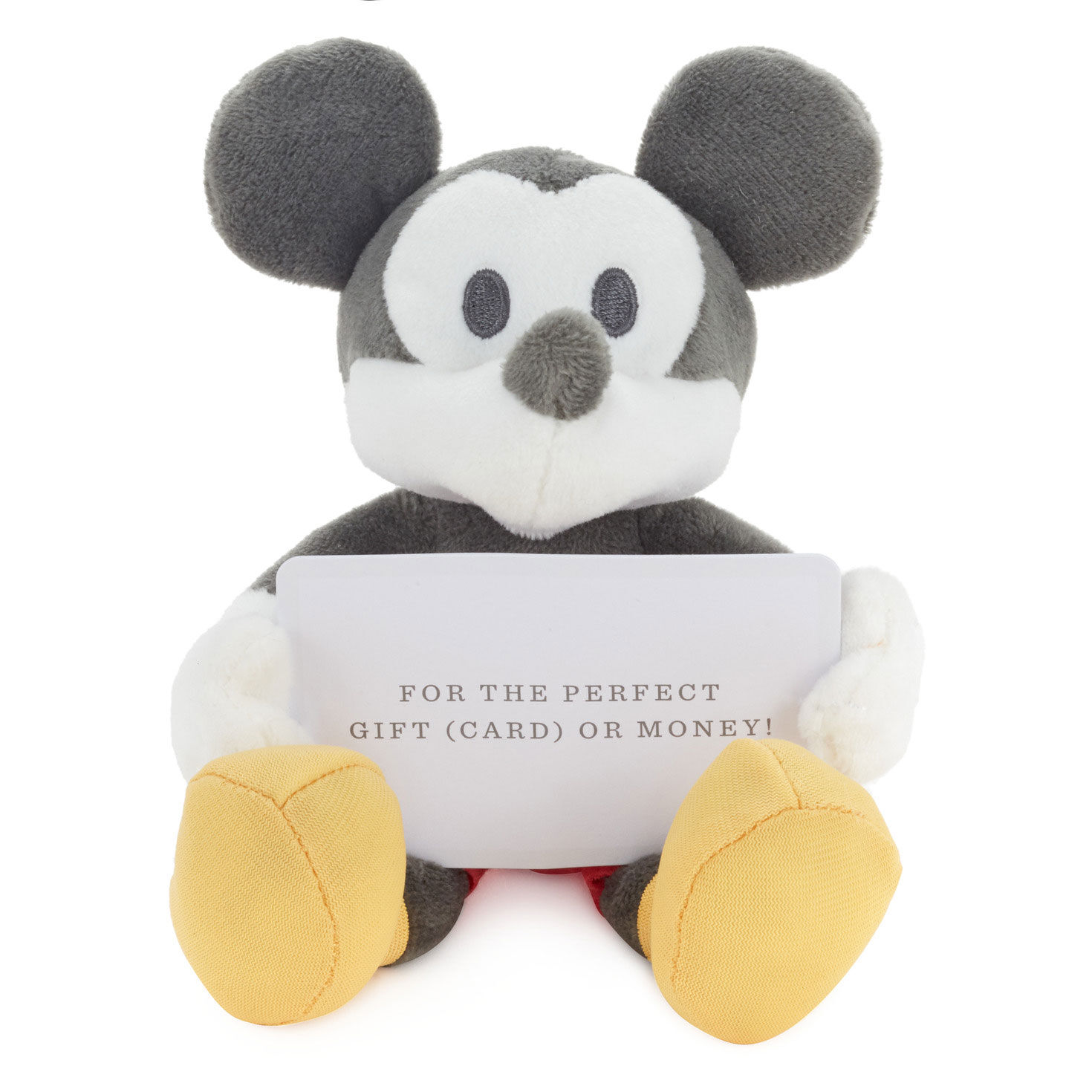 Disney Mickey Mouse Plush Gift Card Holder - Classic Stuffed Animals ...