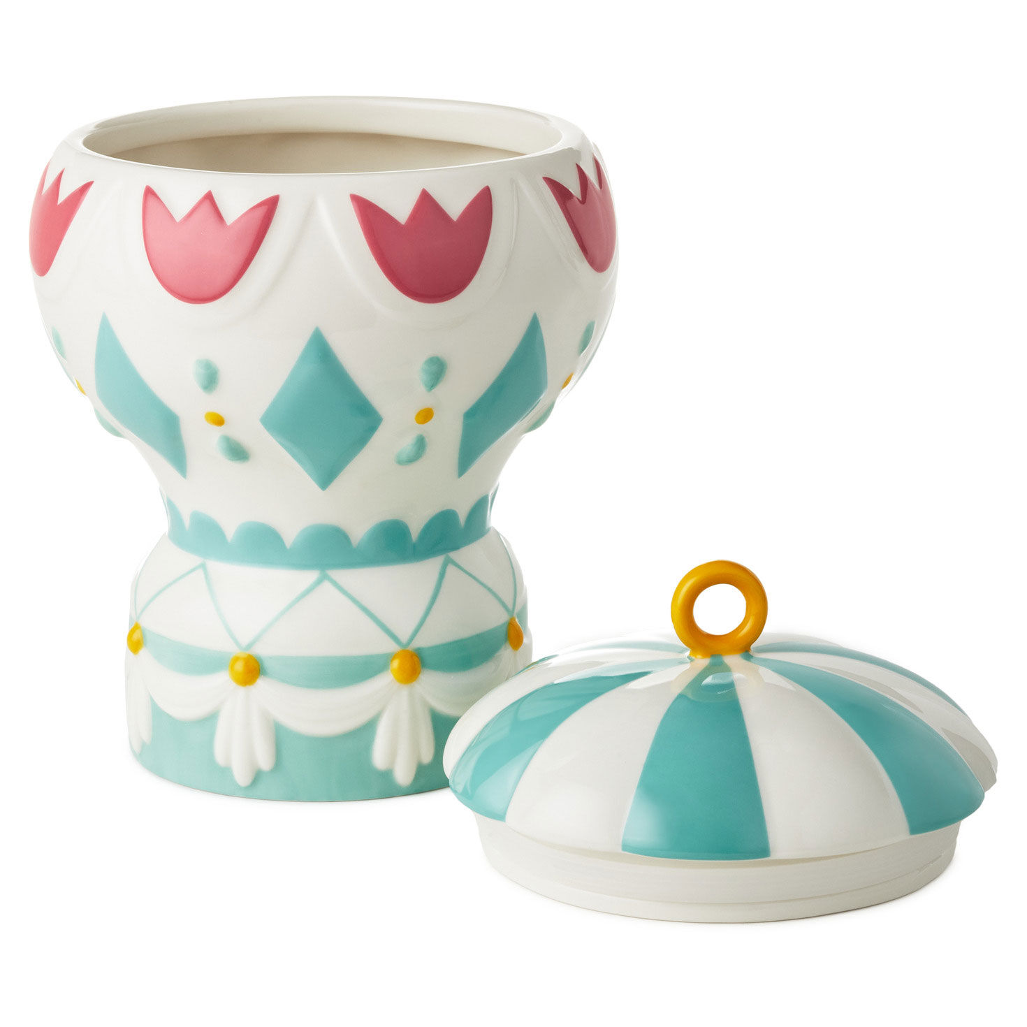 Disney It's a Small World Hot Air Balloon Cookie Jar With Sound ...