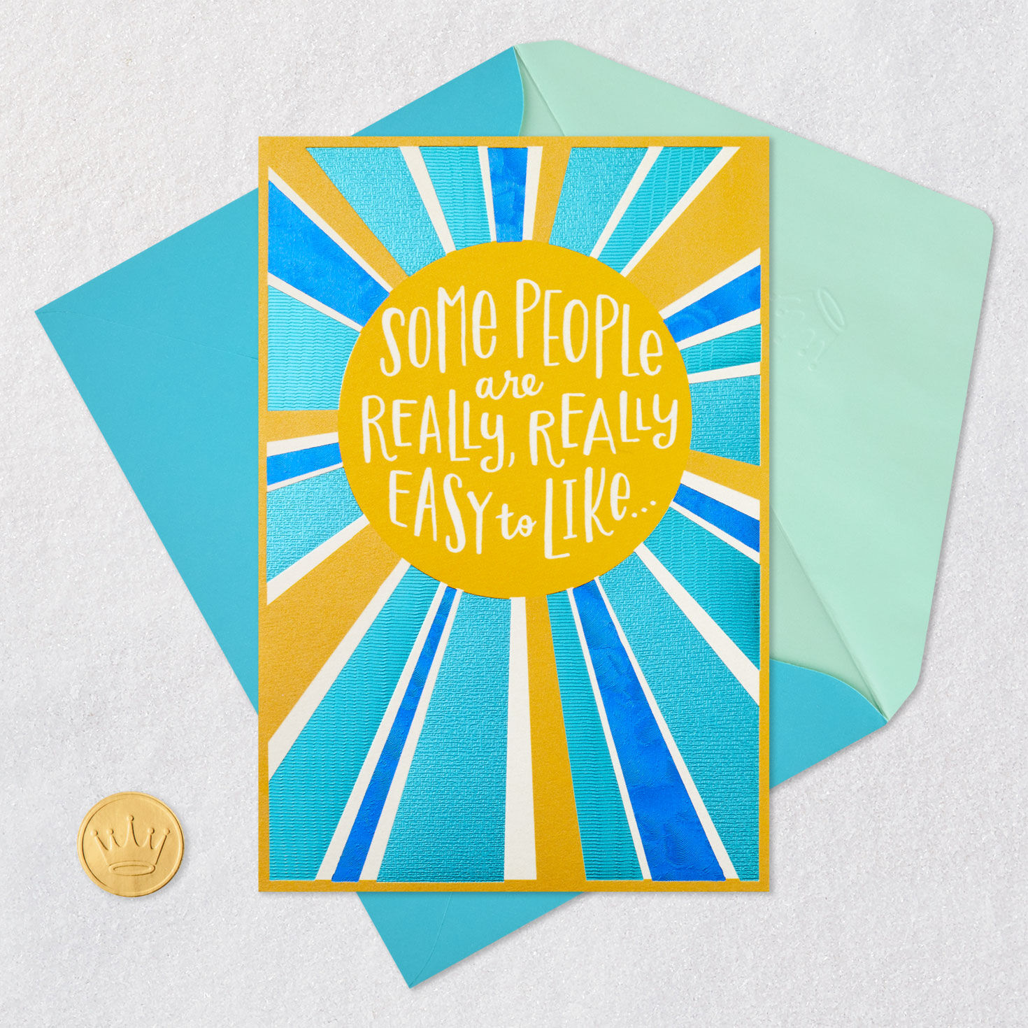 Some People Are Really Easy to Like Goodbye Card - Greeting Cards ...