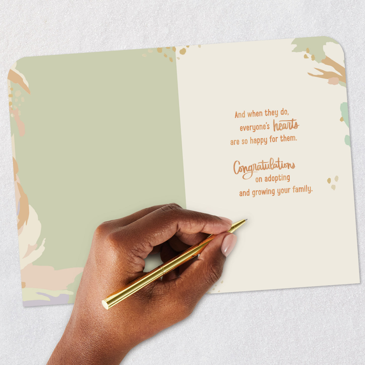 Family Has a Way of Finding Each Other Adoption Card - Greeting Cards ...