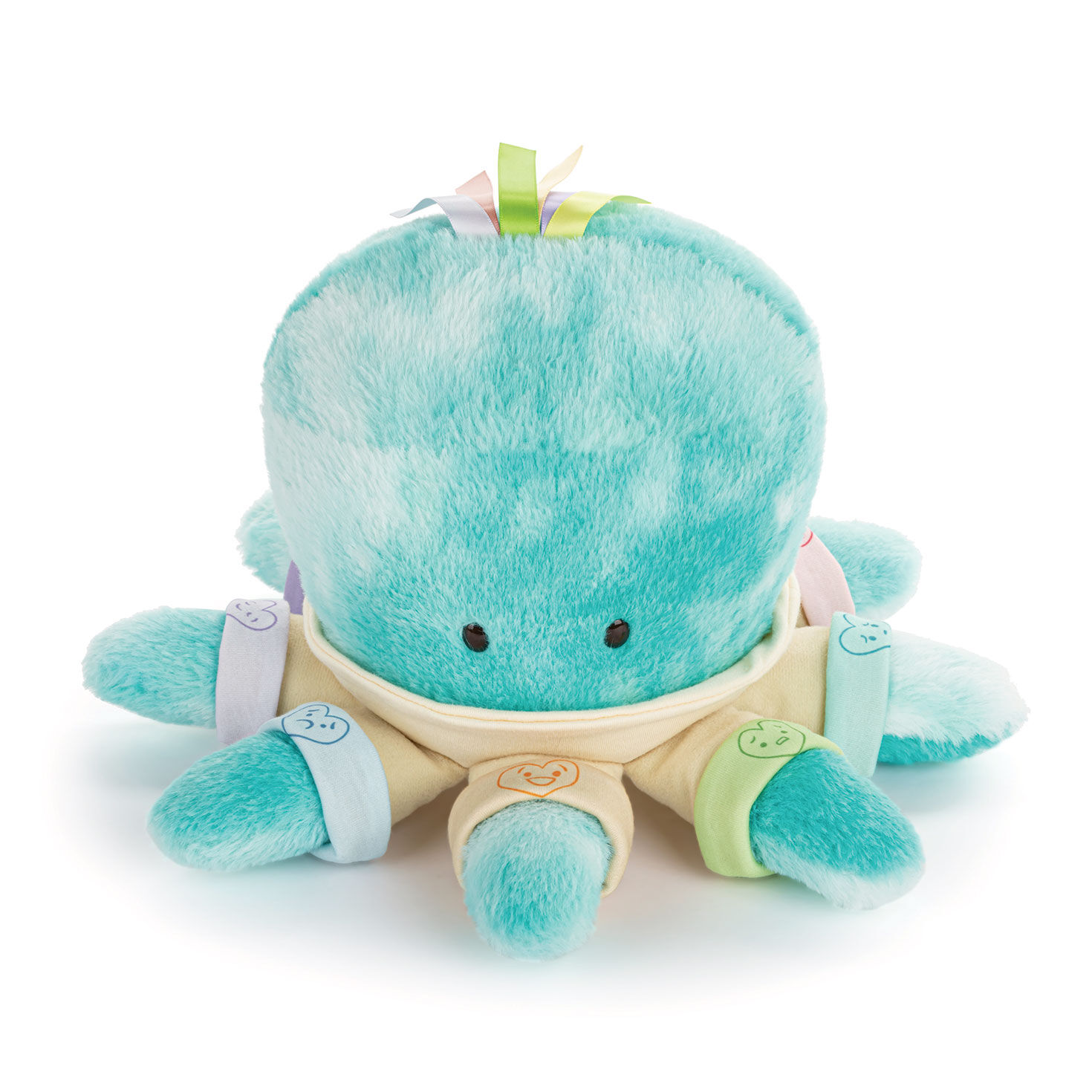 Demdaco Emo the Emotional Octopus Stuffed Animal, 7" - Classic Stuffed ...