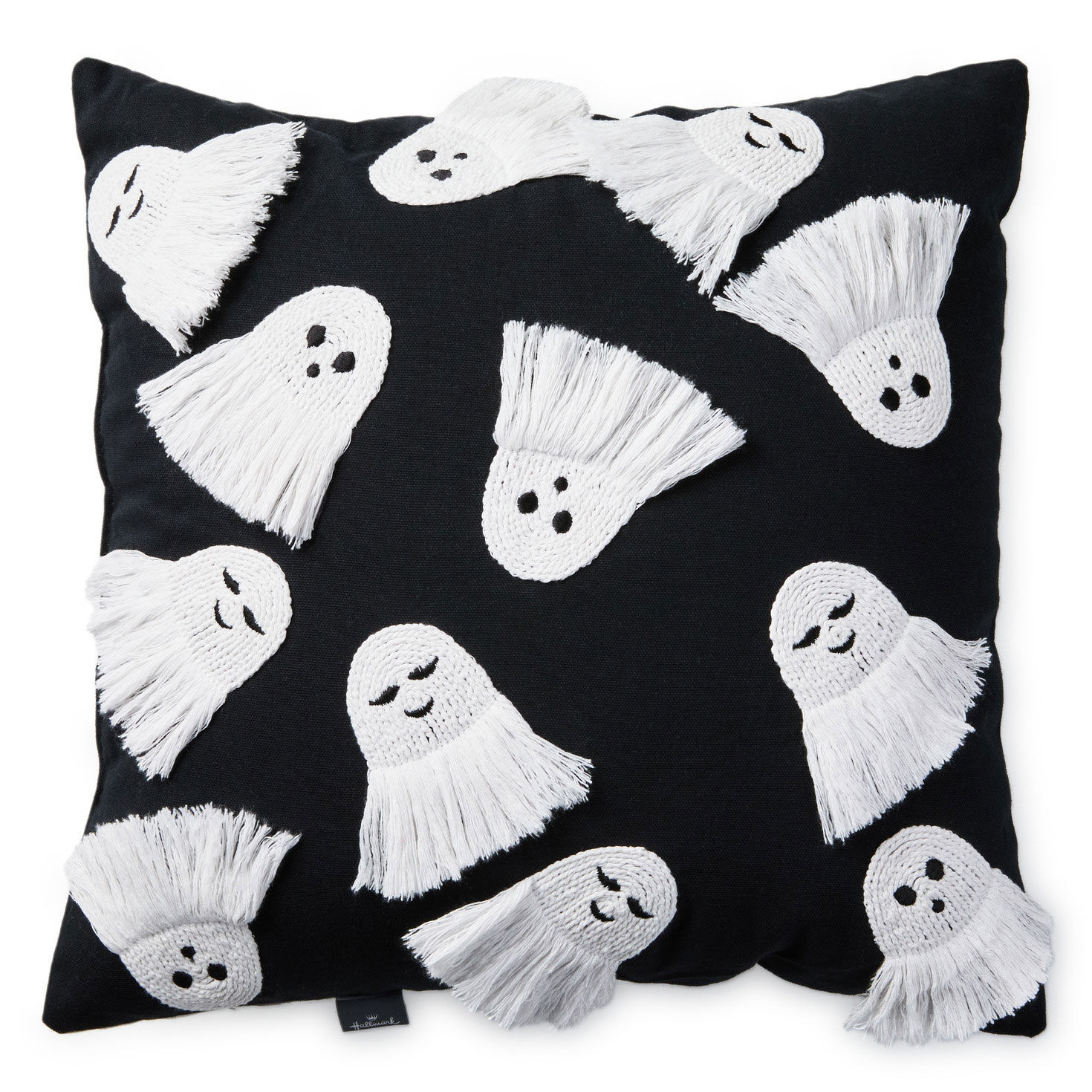 Fringe Ghosts Halloween Pillow, 16x16 - Pillows & Blankets | Hallmark
