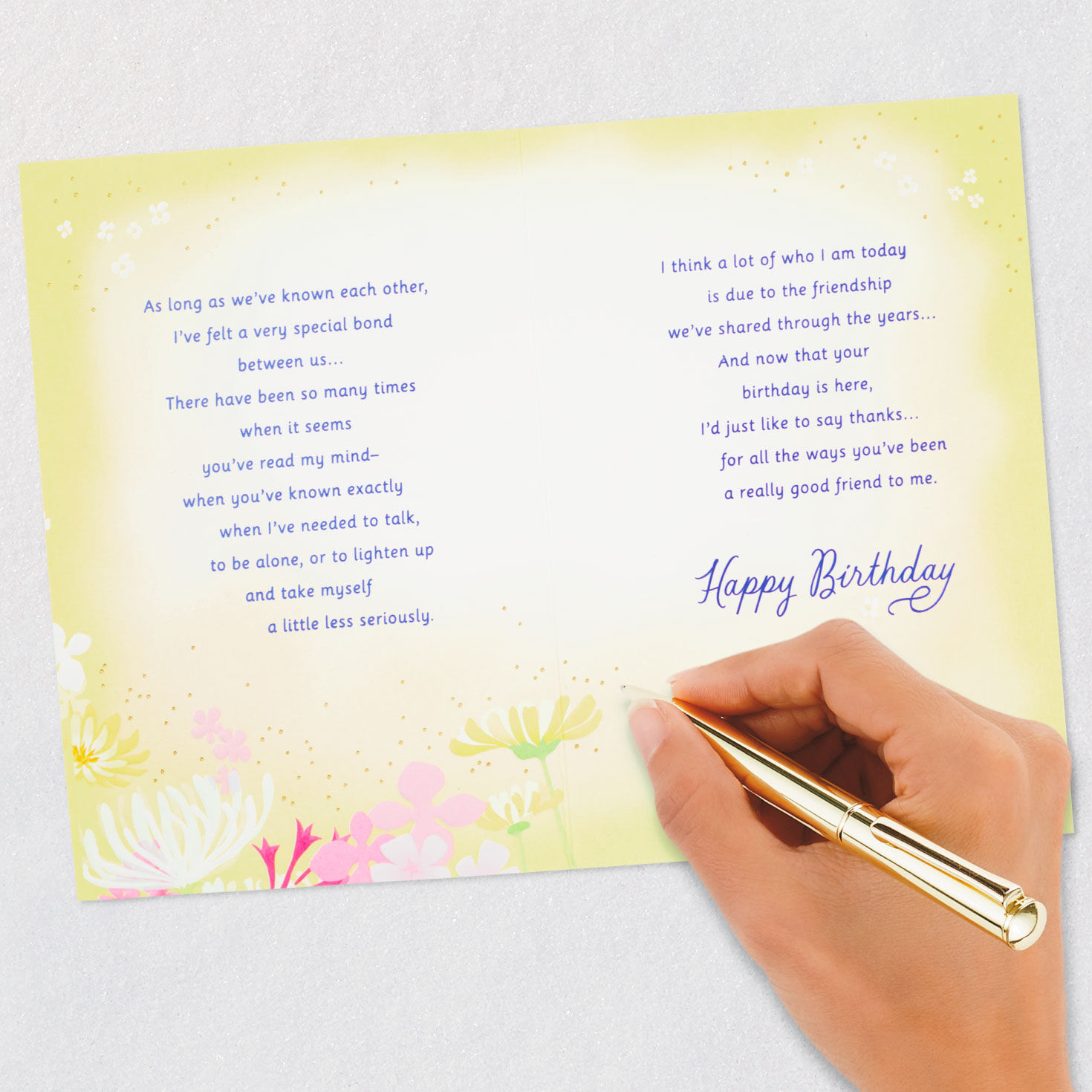 Thanks for Being a Really Good Friend Birthday Card - Greeting Cards ...