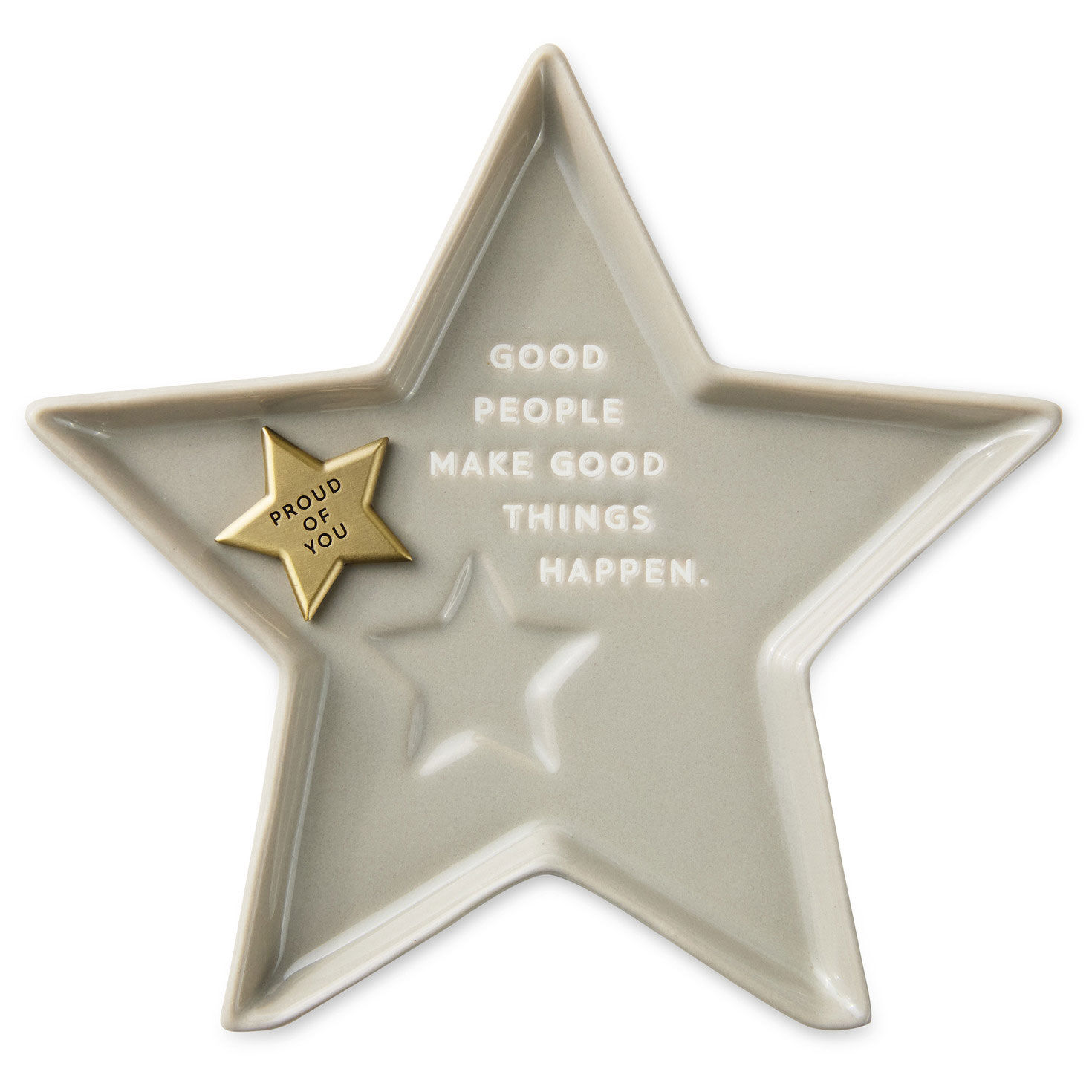Star-Shaped Trinket Dish With Token - Trays & Boxes | Hallmark