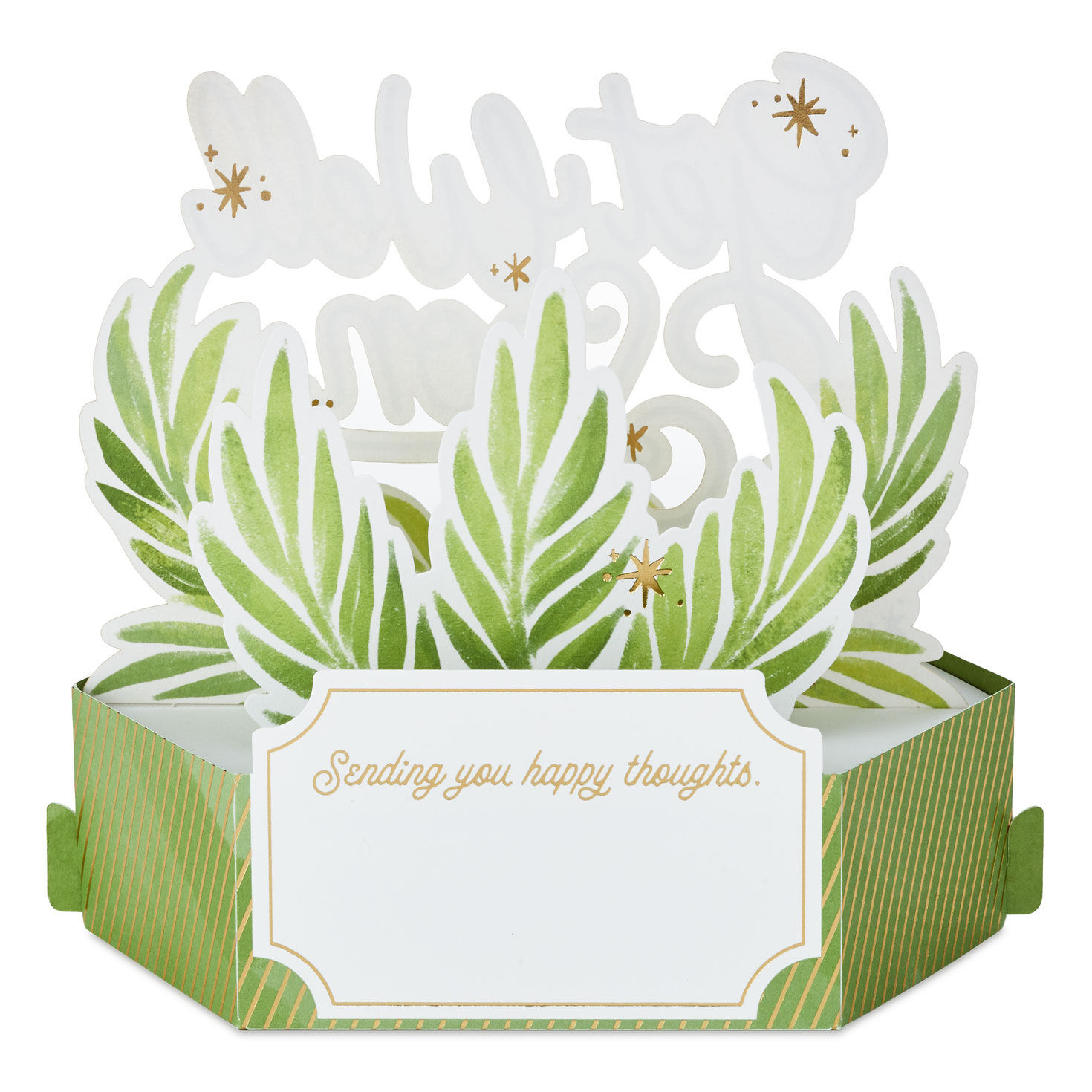 Sending Happy Thoughts Pop-Up Get-Well Card - Greeting Cards | Hallmark