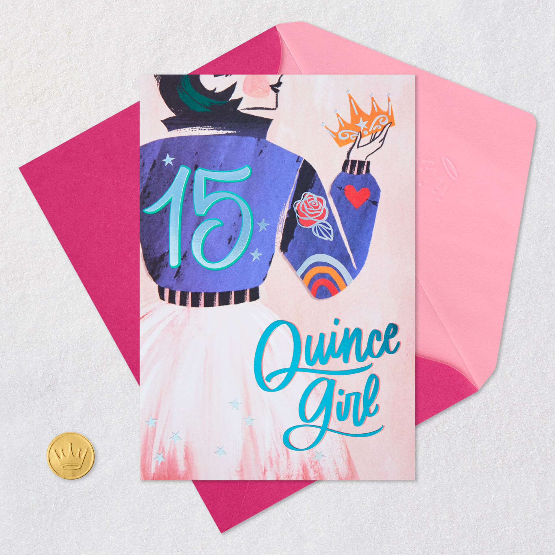 Shine Your Light Bilingual Quinceañera Card - Greeting Cards - Hallmark