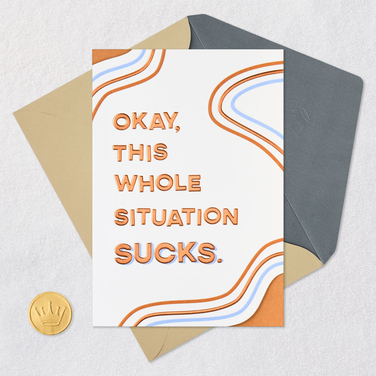 This Sucks Encouragement Card - Greeting Cards | Hallmark