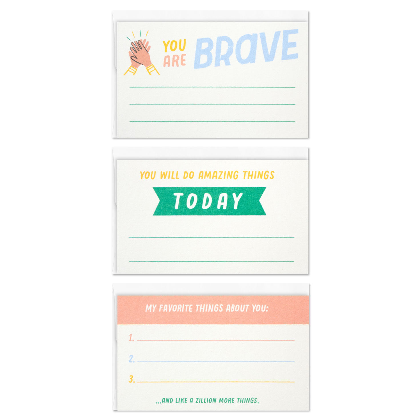 Little World Changers™ Assorted Flat Mini Note Cards, Pack of 12 - Note ...