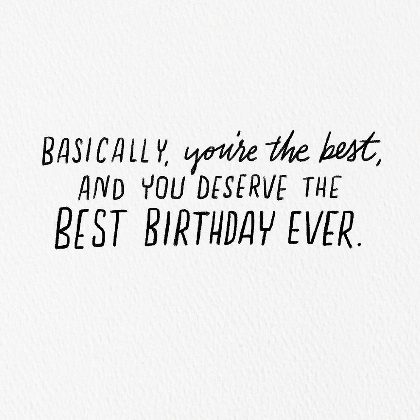 You're the Best Birthday Card - Greeting Cards | Hallmark