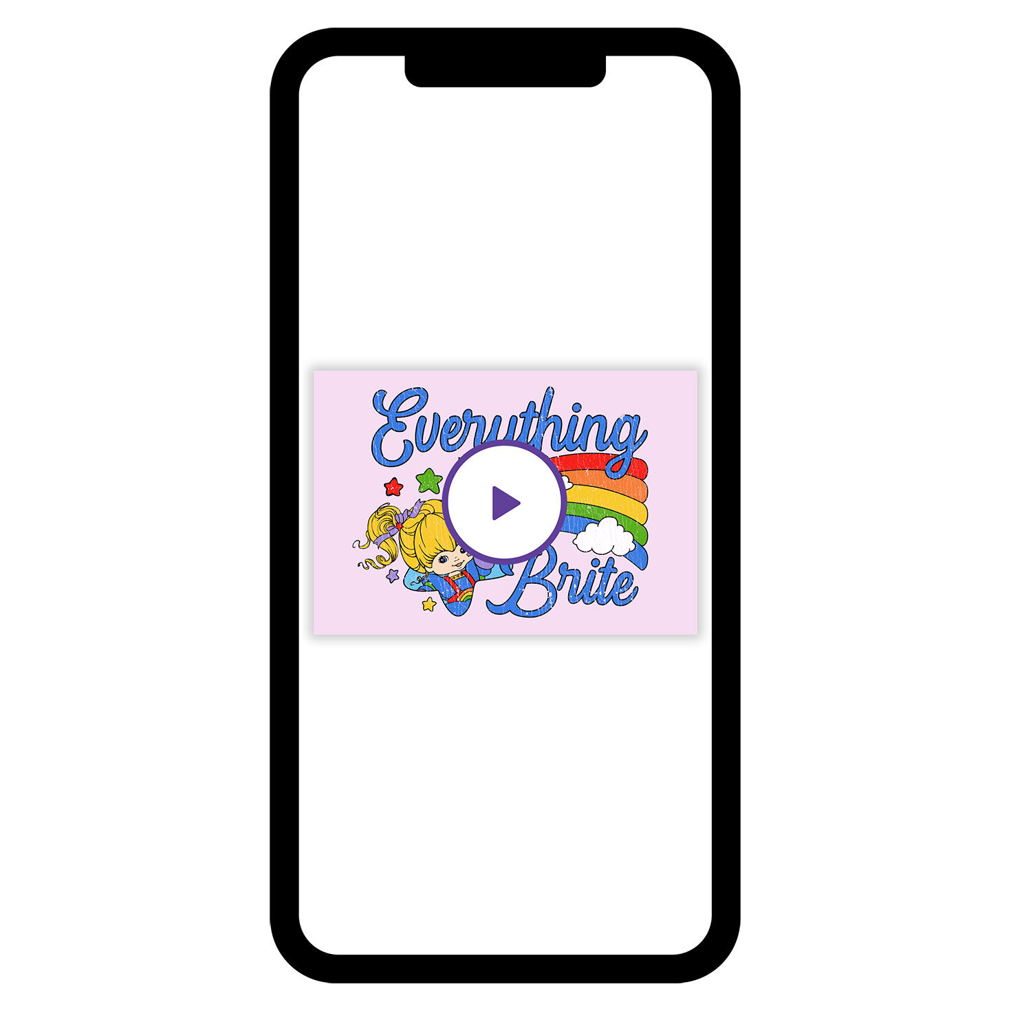 Rainbow Brite Sending Sparkles Custom Card - Greeting Cards | Hallmark