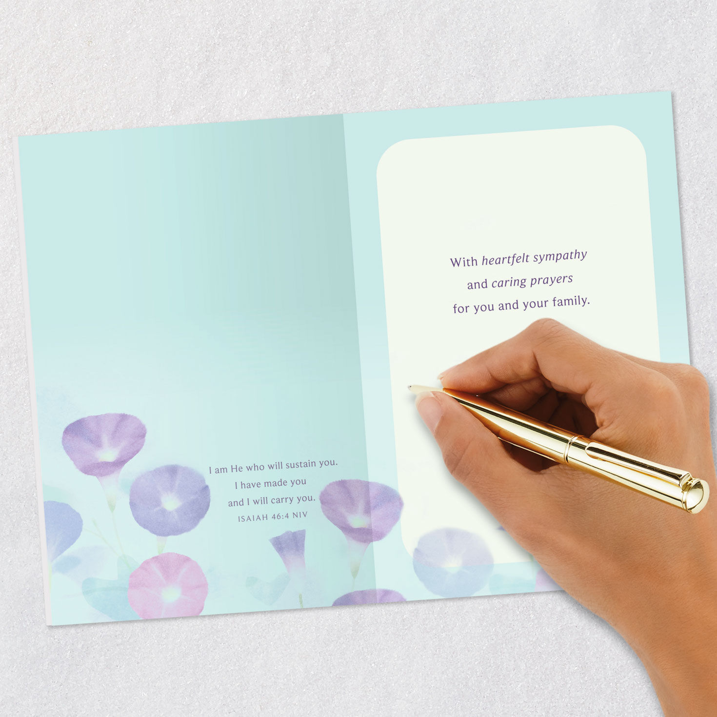 Healing Gifts for You Religious Sympathy Card - Greeting Cards | Hallmark
