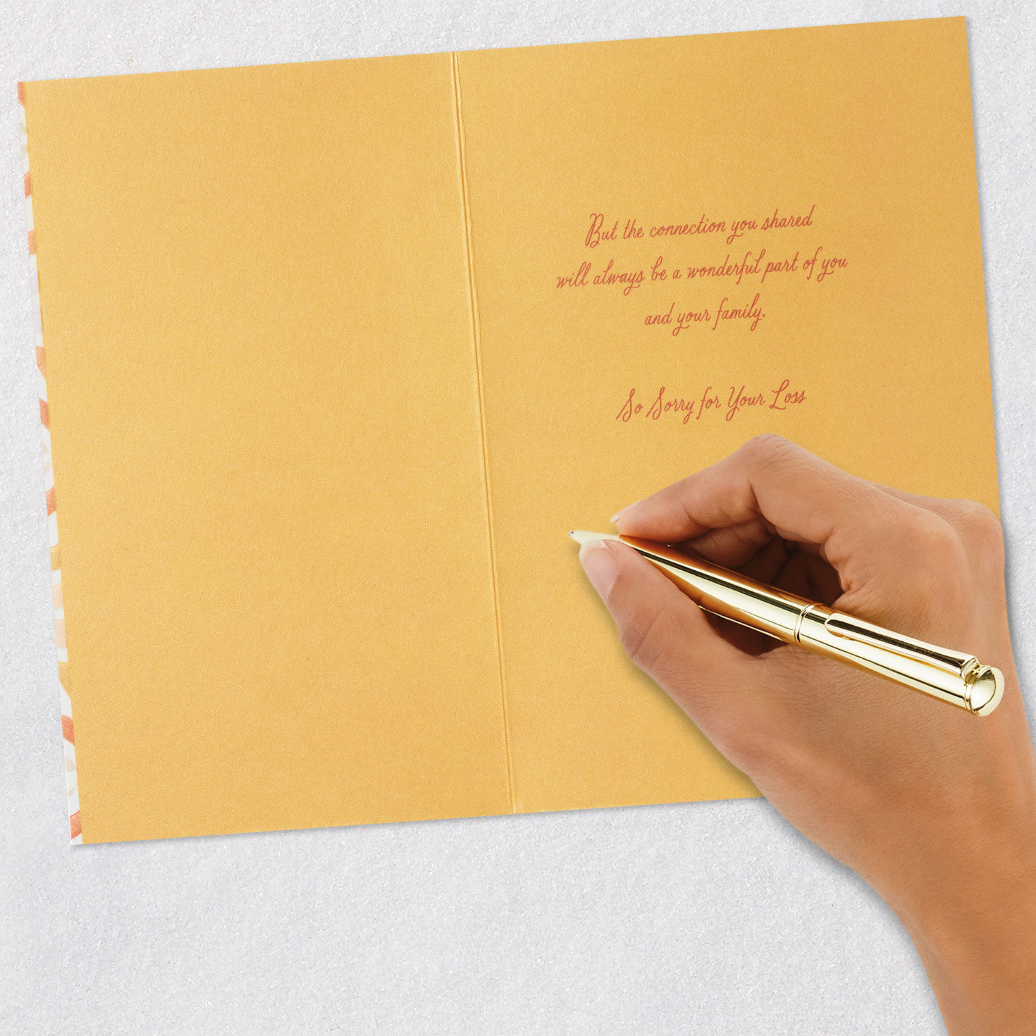 Your Connection Is for Always Sympathy Card for Loss of Family Member ...