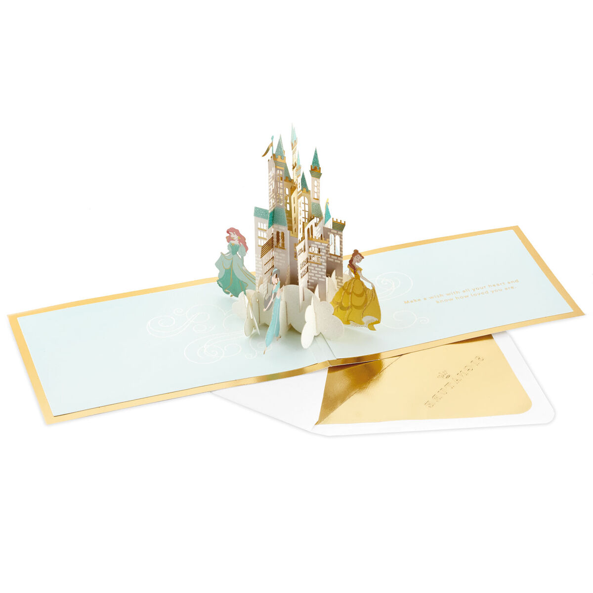 Disney Princess Castle So Loved 3D Pop-Up Card - Greeting Cards - Hallmark