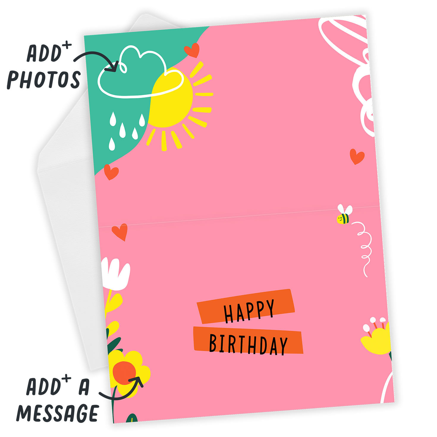 Fun Flowers Custom Birthday Card - Greeting Cards | Hallmark