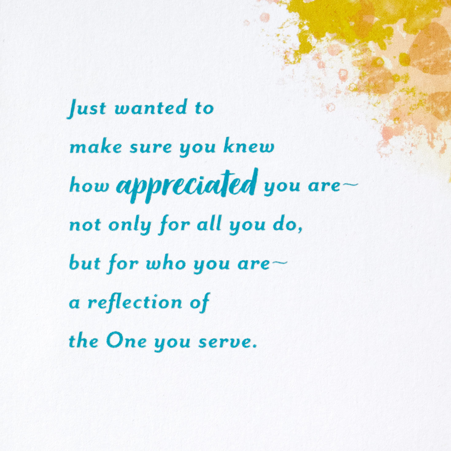 Your Ministry Is Making a Difference Religious Thank You Card ...