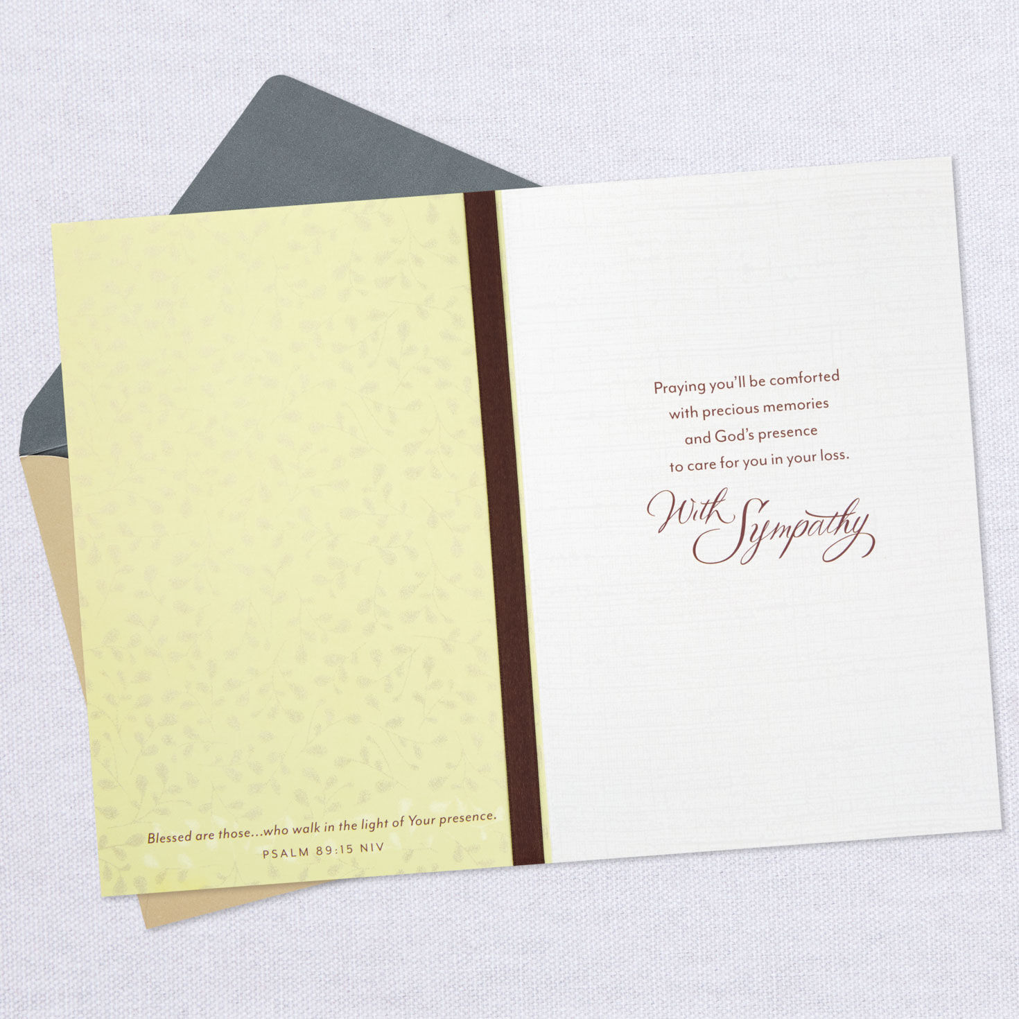 A Journey Remembered Religious Sympathy Card - Greeting Cards | Hallmark