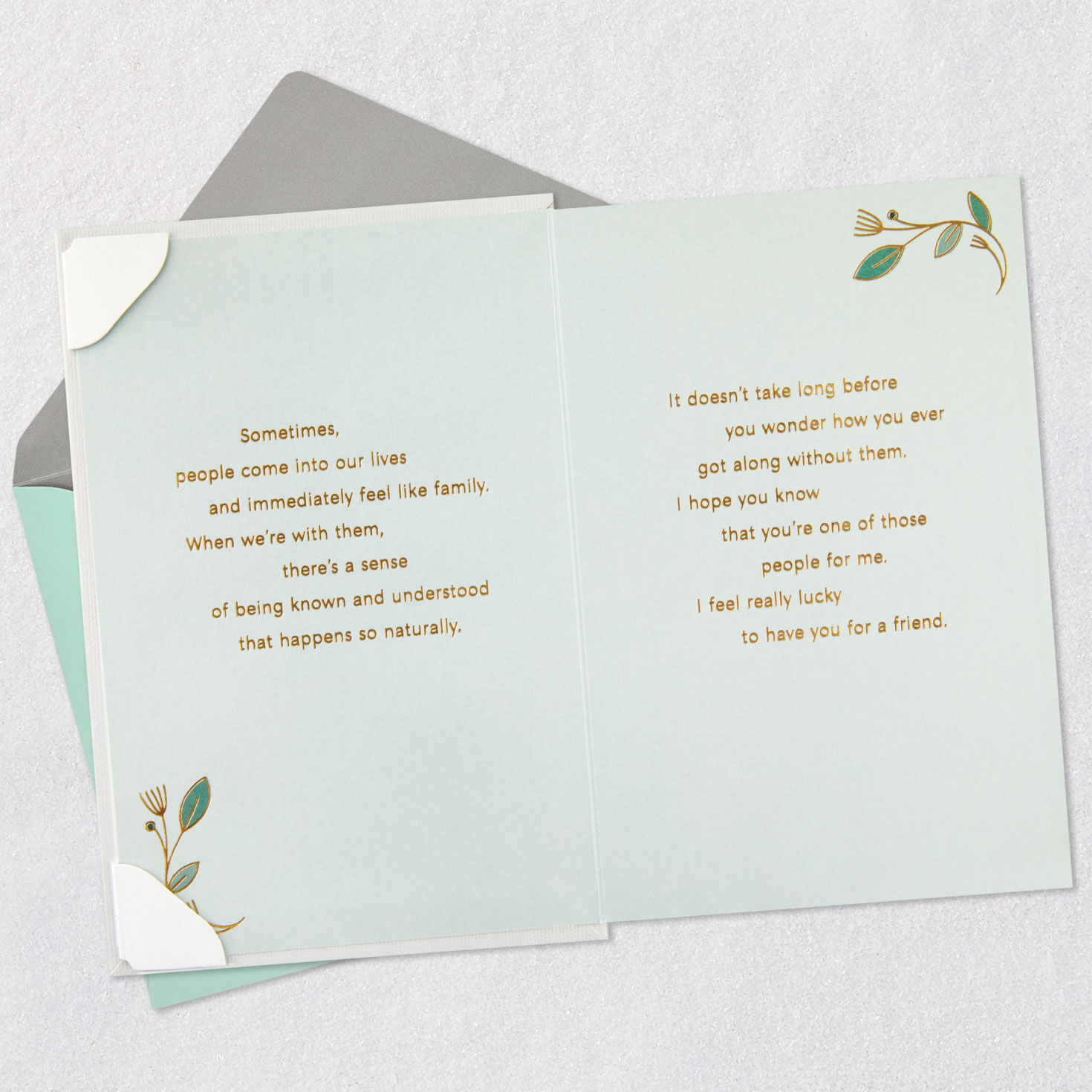 Friends Are the Family We Choose Friendship Card - Greeting Cards ...