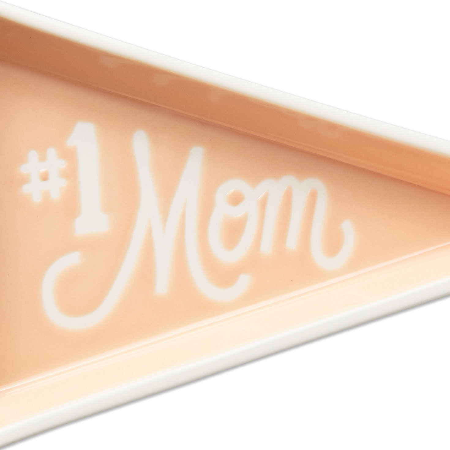 #1 Mom Pennant Trinket Dish - Trays & Boxes | Hallmark