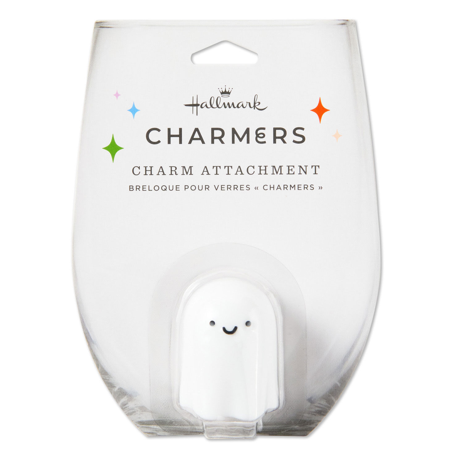 Charmers Ghost Silicone Charm, 1.8" H - Wine Glasses | Hallmark