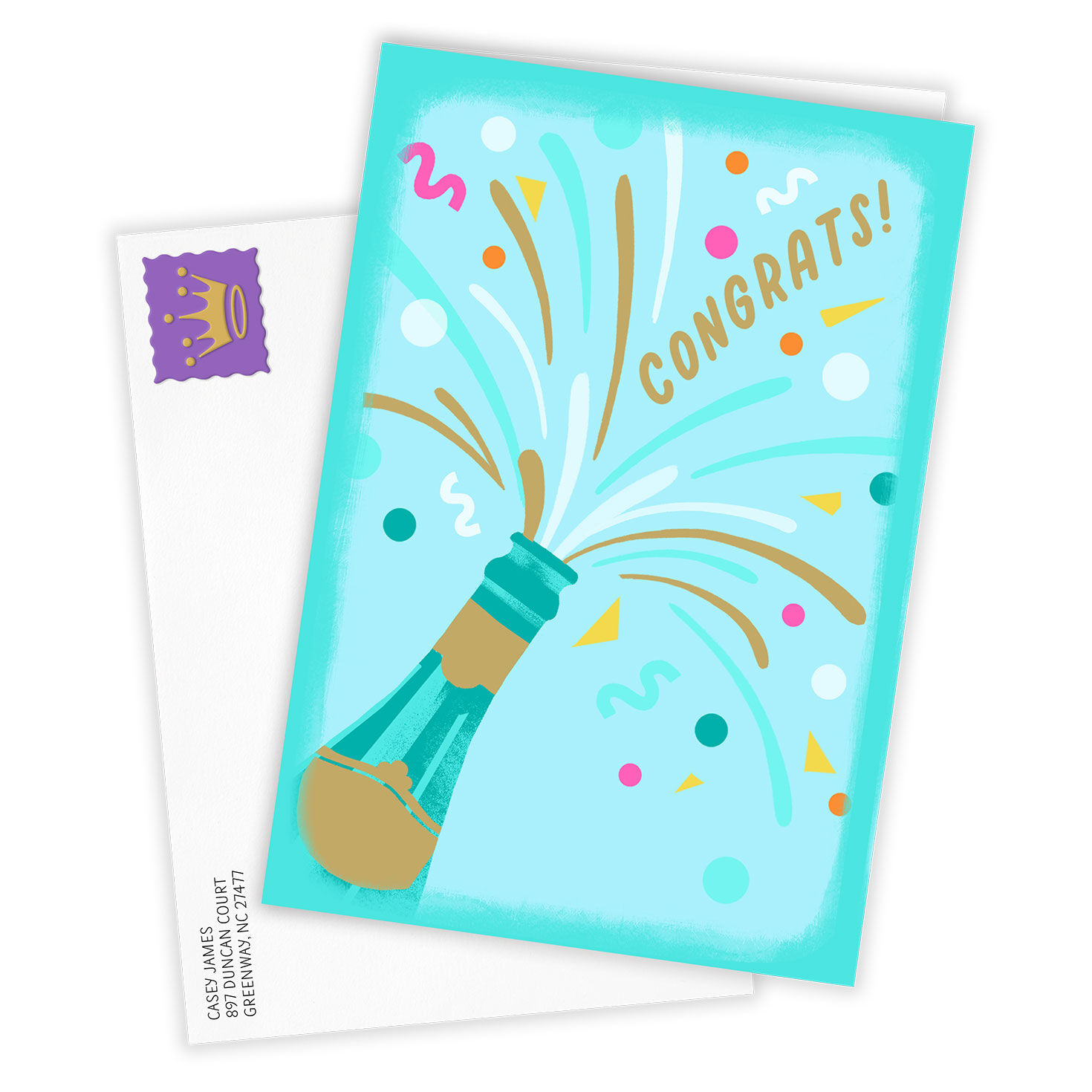Champagne & Confetti Congratulations eCard - eCards | Hallmark