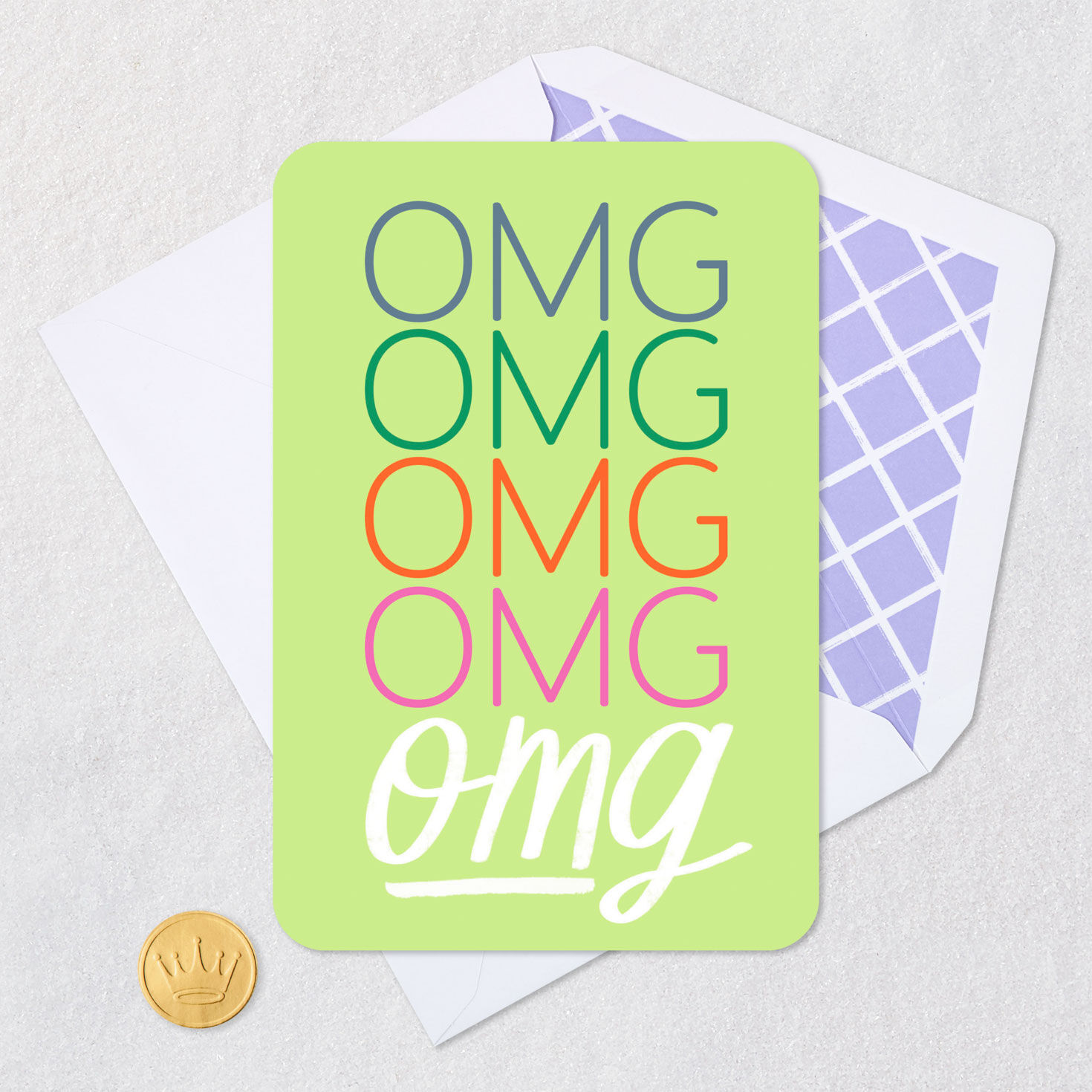 OMG Congratulations Card - Greeting Cards | Hallmark