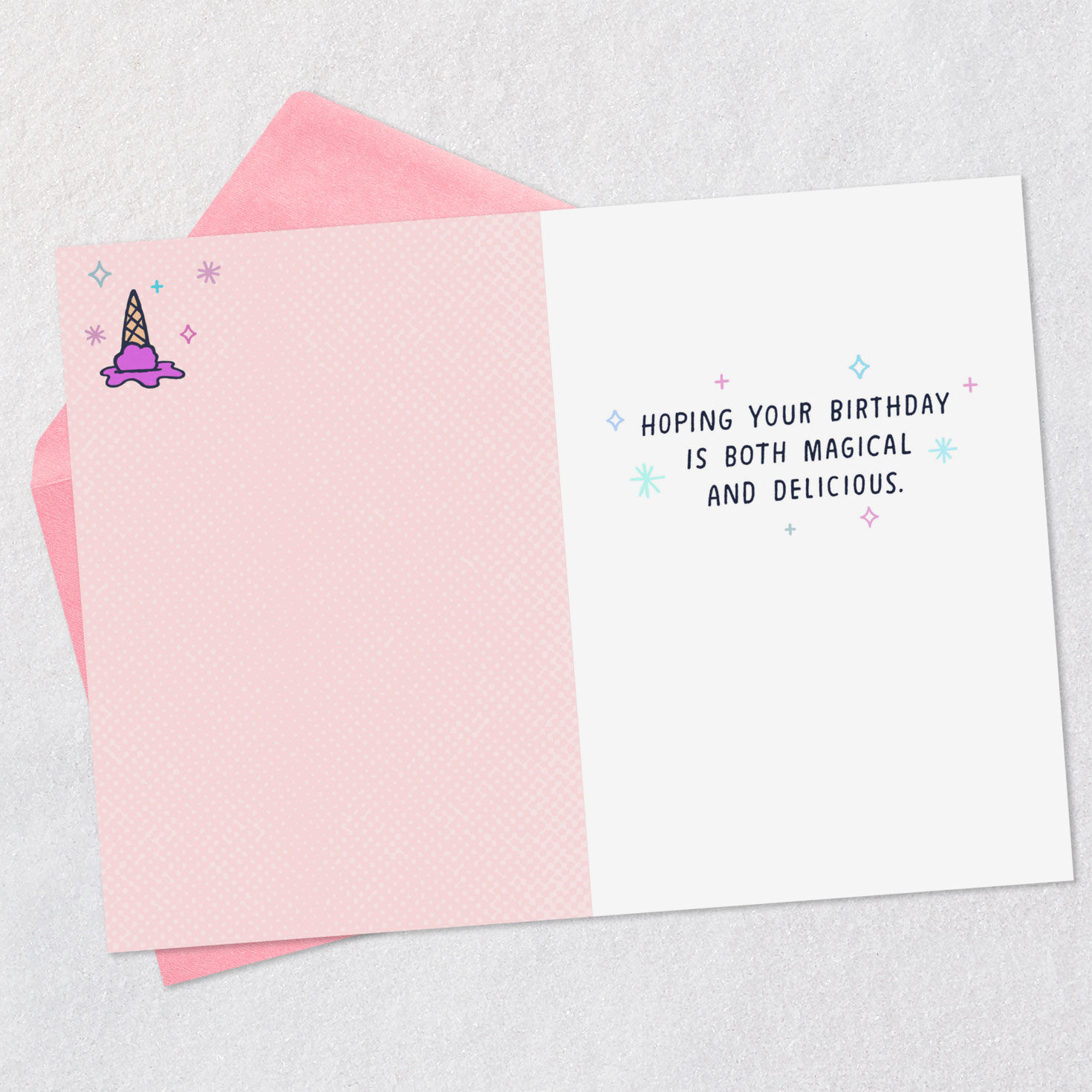 Magical and Delicious Unicorn Funny Birthday Card - Greeting Cards ...