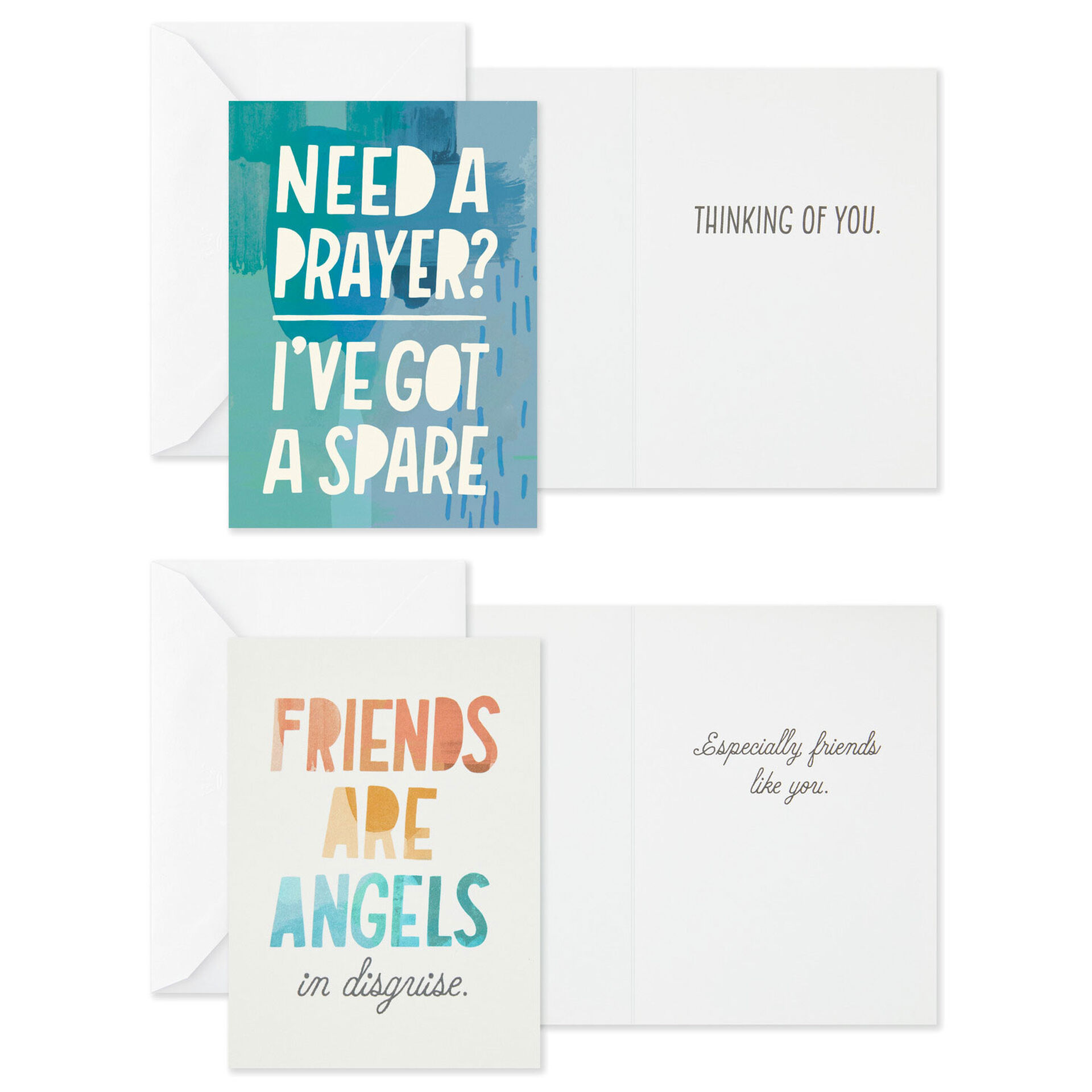 Abstract Collage Boxed Encouragement Cards Assortment, Pack of 12 ...