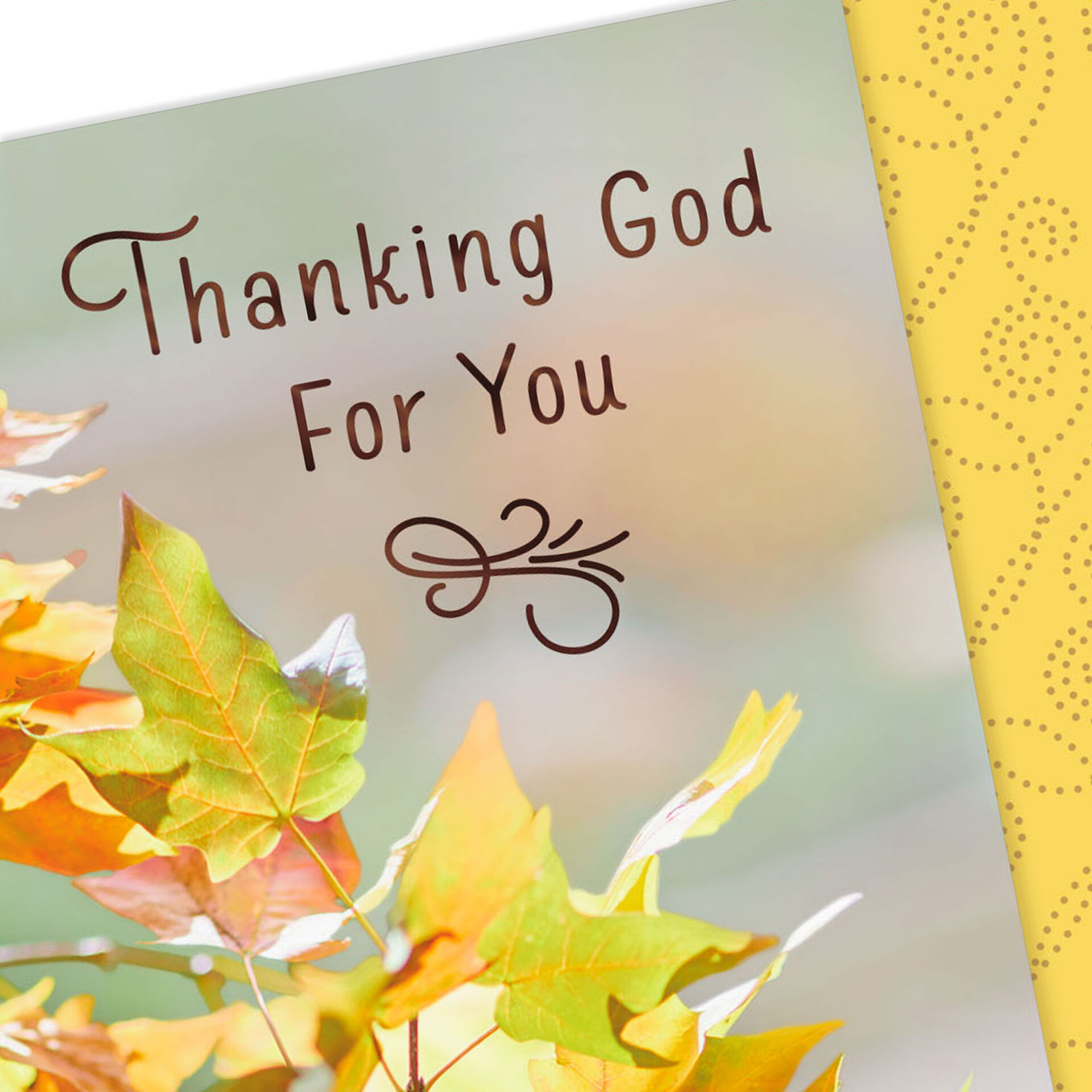 Thanking God for You Thanksgiving Card - Greeting Cards - Hallmark
