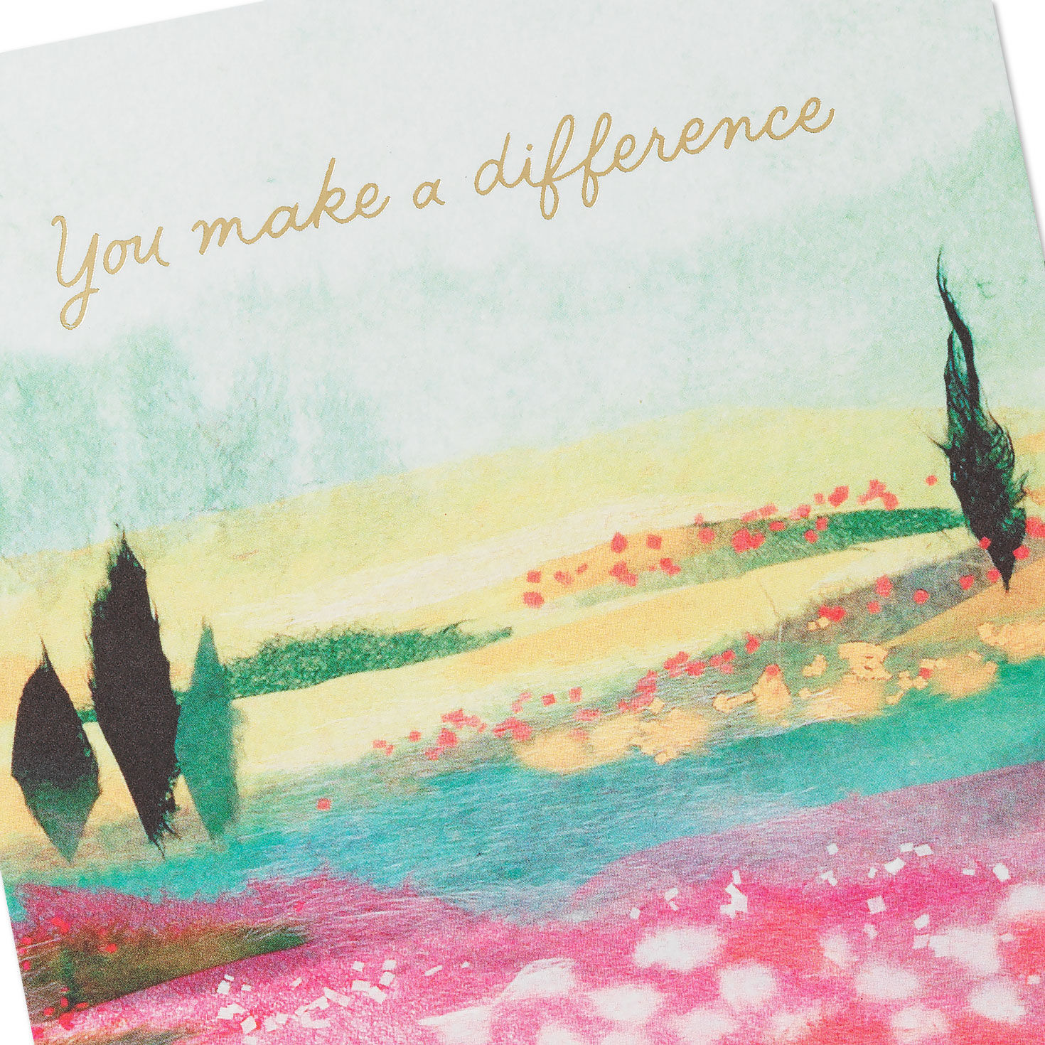ArtLifting You Make a Difference Thank-You Card - Greeting Cards | Hallmark