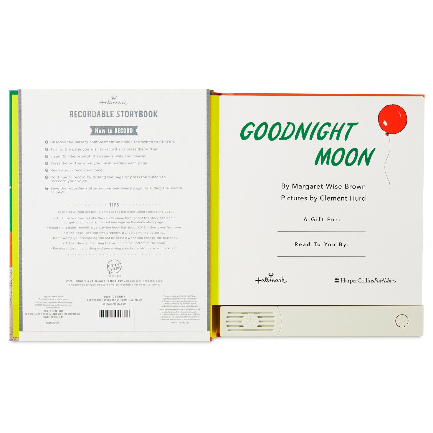 Goodnight Moon Recordable Storybook - Recordable Storybooks | Hallmark