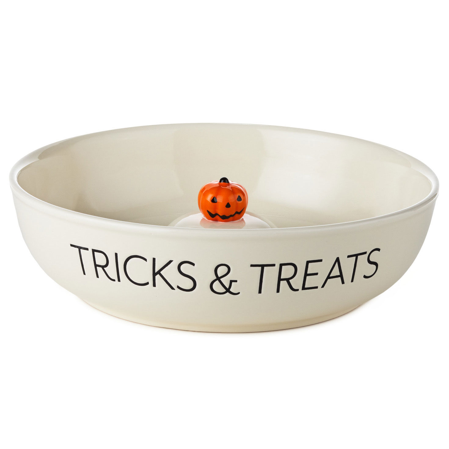 Tricks and Treats Ceramic Serving Bowl - Seasonal Decor | Hallmark