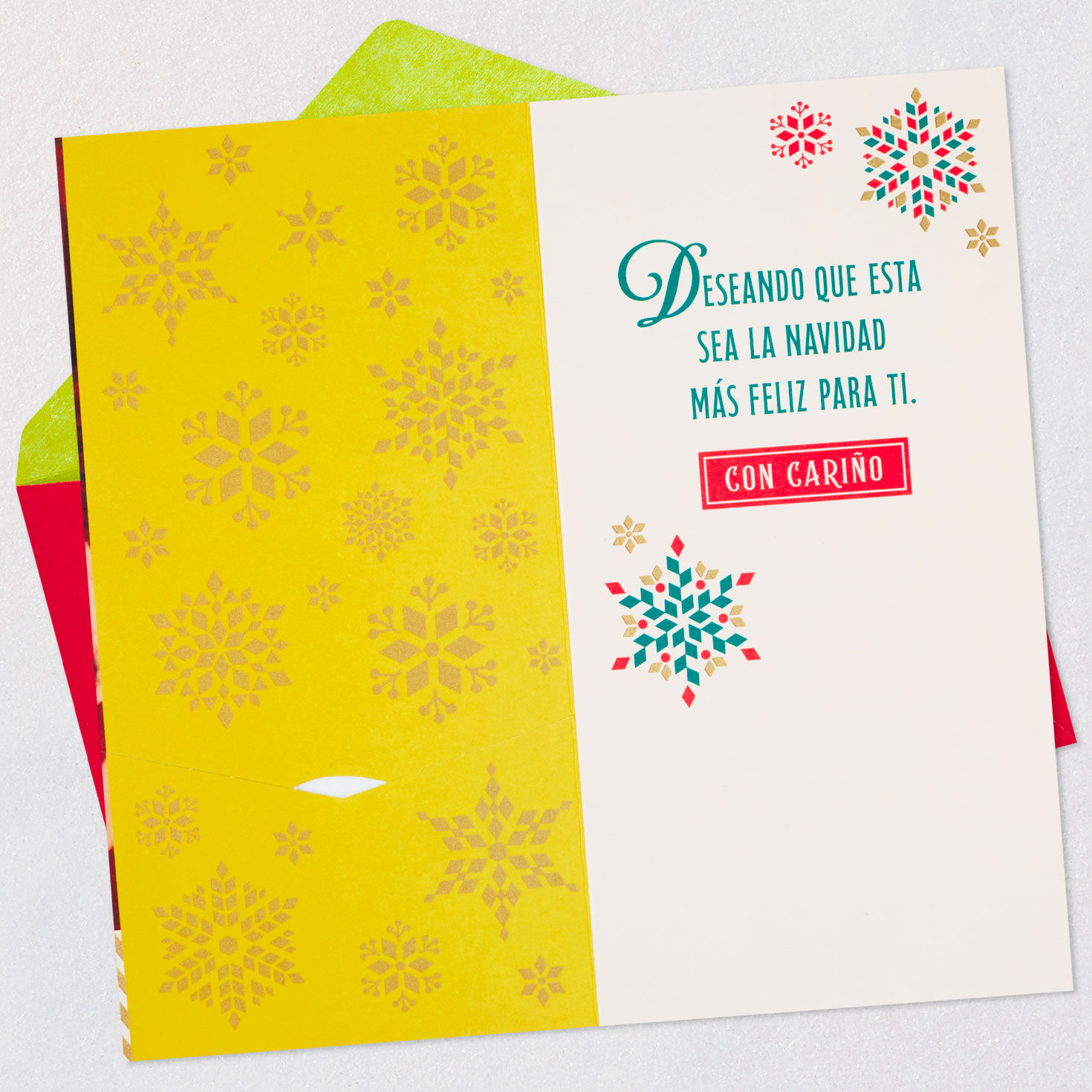 Hallmark Feliz Navidad Santa Spanish-Language Money Holder Christmas ...