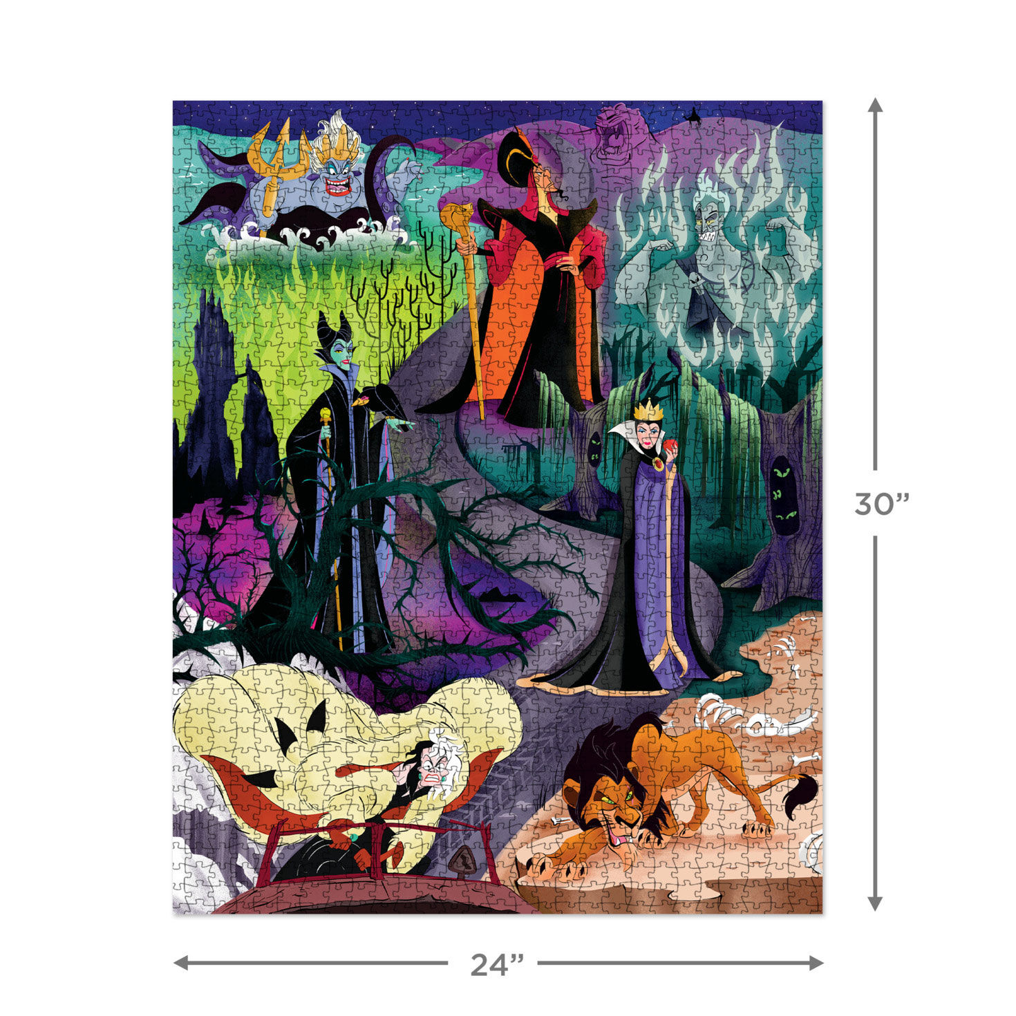Disney Villains It's Good to Be Bad 1000-Piece Jigsaw Puzzle - Puzzles ...