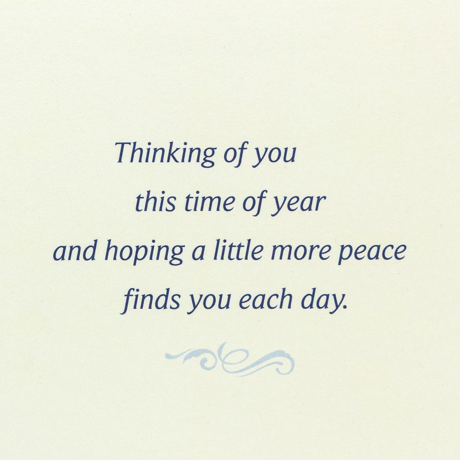 The Caring Thoughts Have Never Stopped Sympathy Card for Anniversary of ...