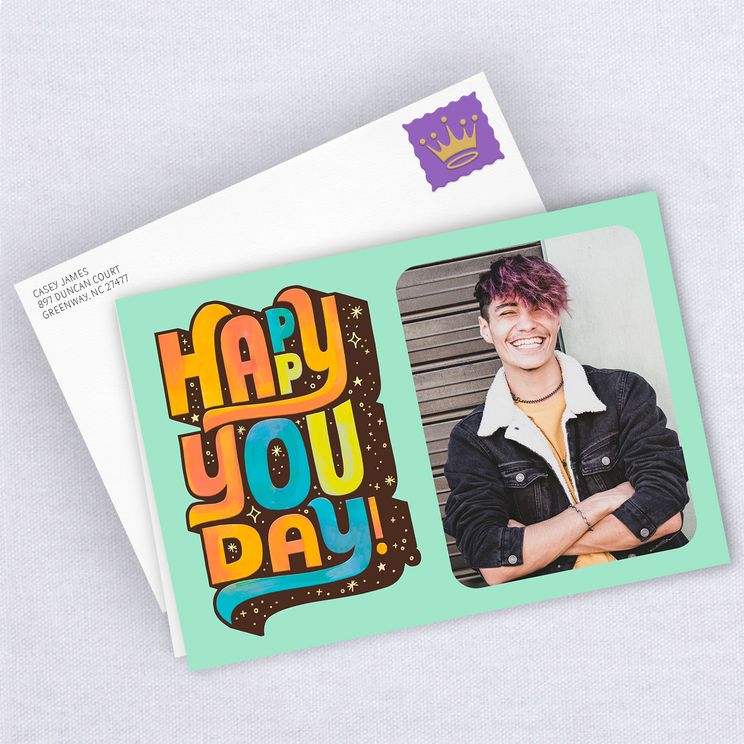 Personalized Happy You Day Birthday Photo Card - Greeting Cards | Hallmark