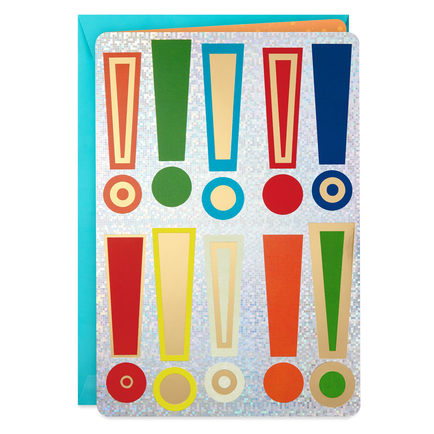 16" Exclamation Points Jumbo Congratulations Card - Greeting Cards ...