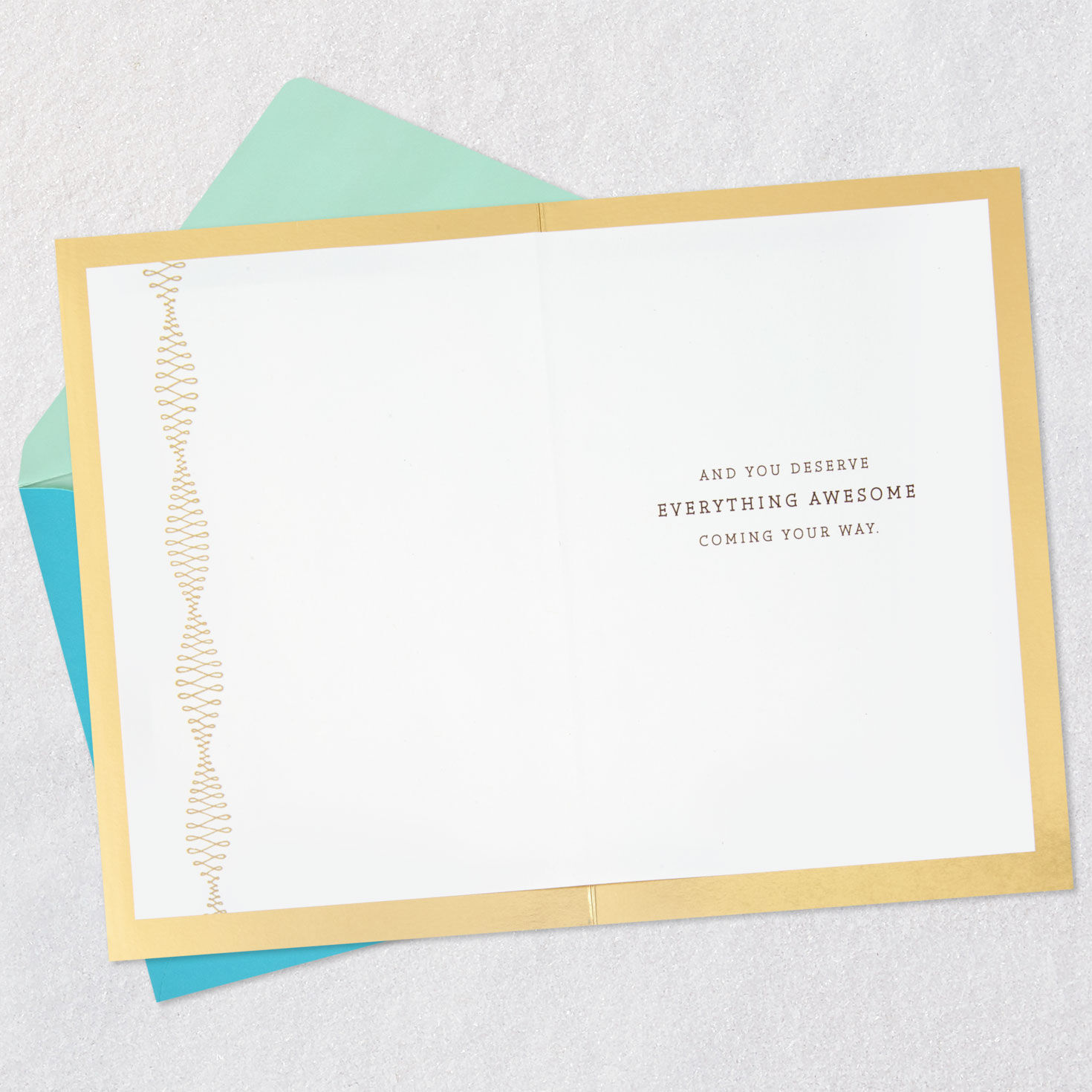 You Deserve Everything Awesome Encouragement Card - Greeting Cards ...