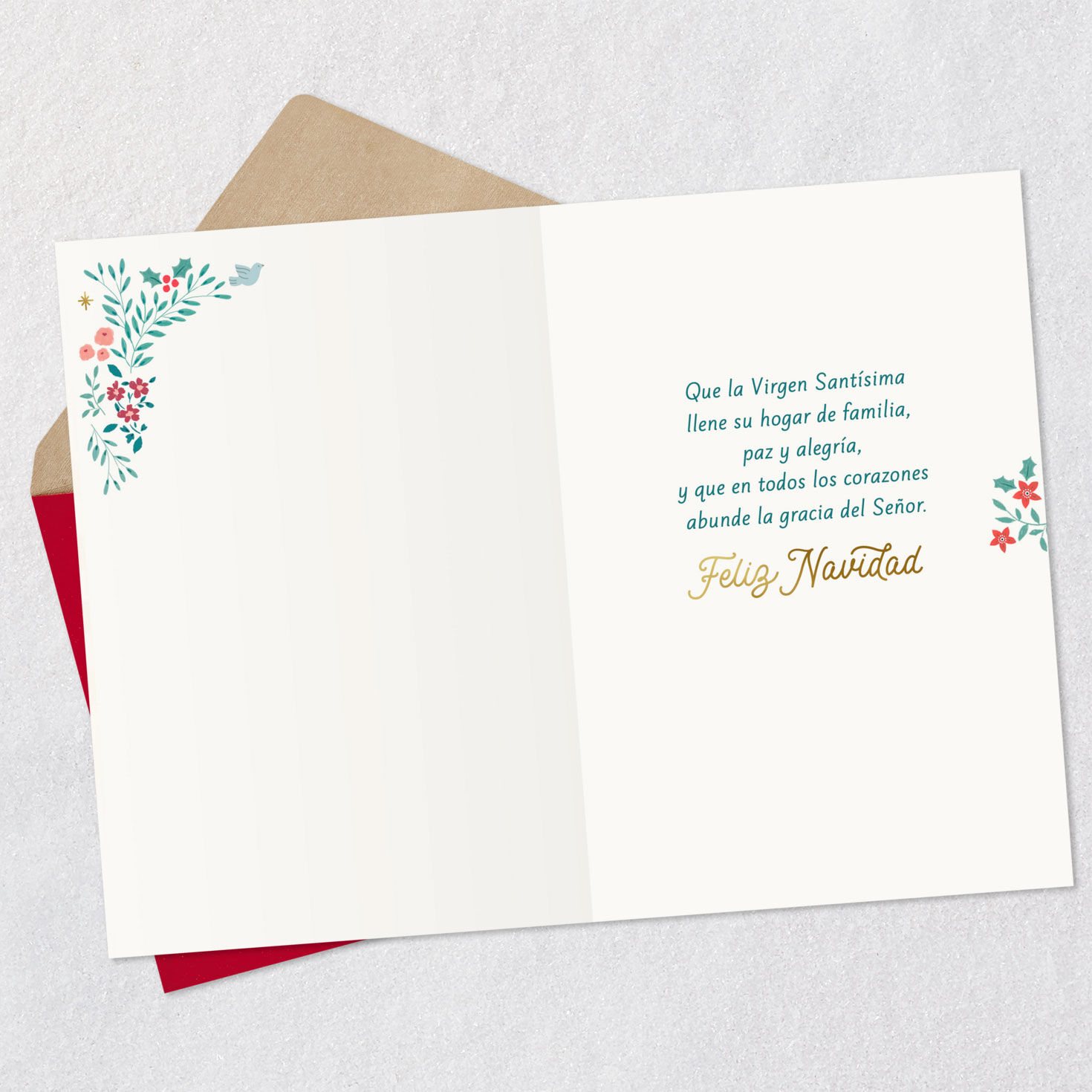 Christmas Blessings Spanish-Language Christmas Card - Greeting Cards ...