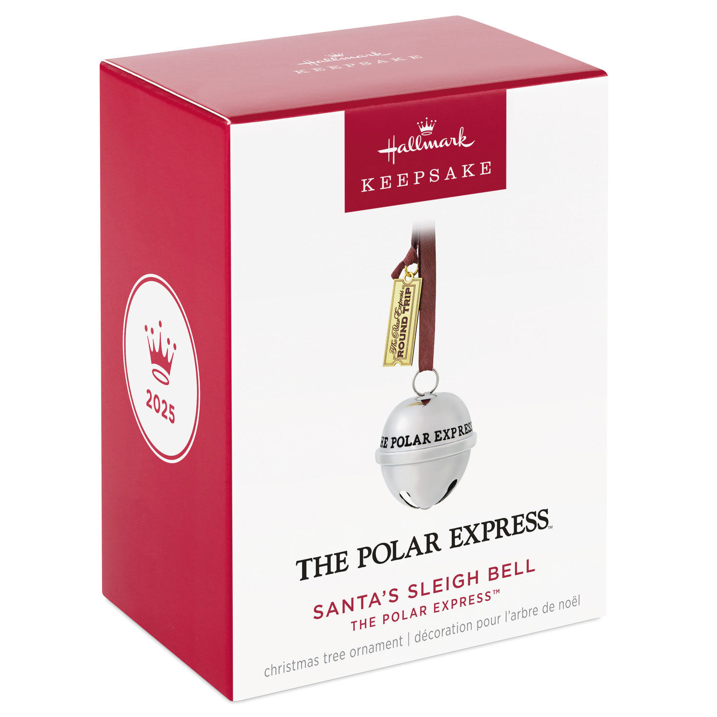 The Polar Express™ Santa's Sleigh Bell 2025 Metal Ornament - Keepsake ...