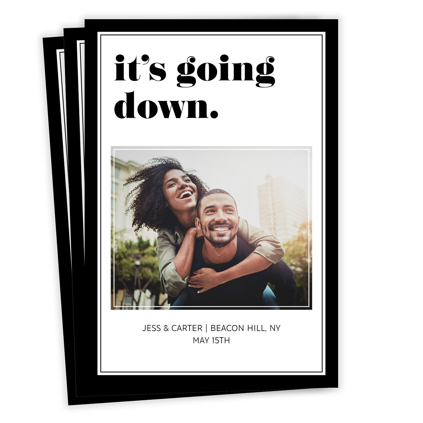 It’s Going Down Funny Save the Date - Announcements | Hallmark