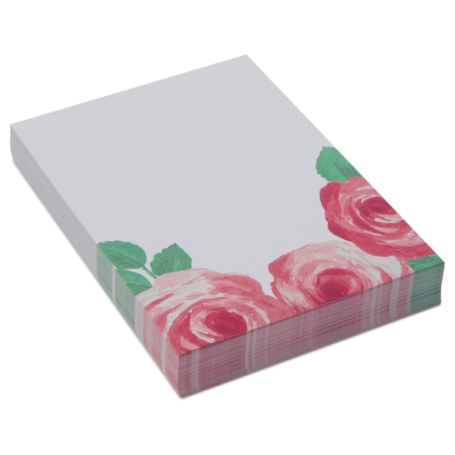 Pretty & Preppy Rose Memo Sheets
